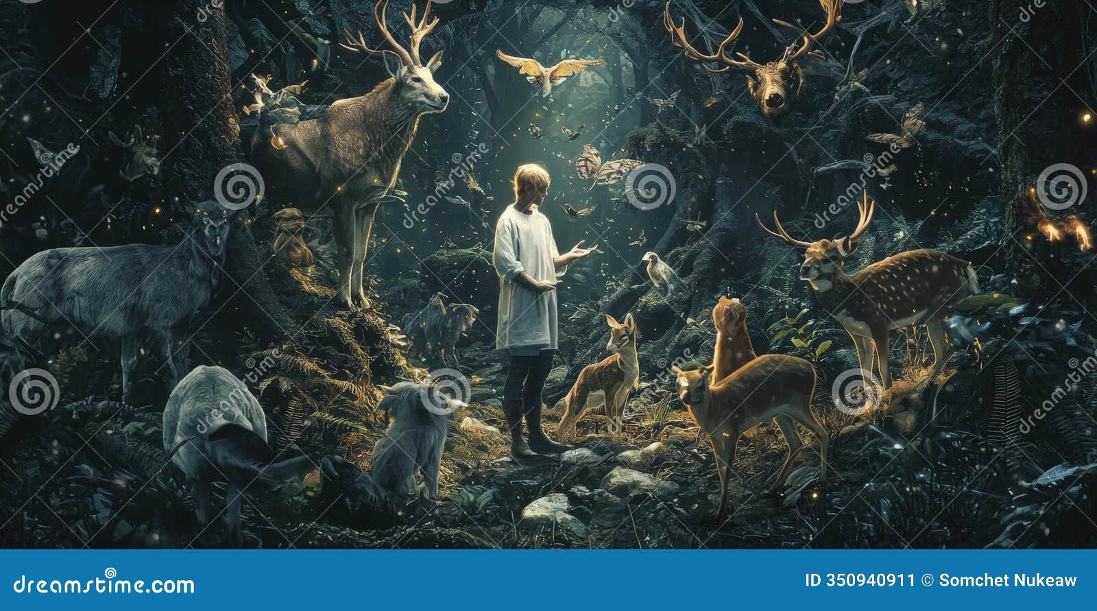 Hero Communicates with Animals Using Telepathic Powers in Enchanted ...