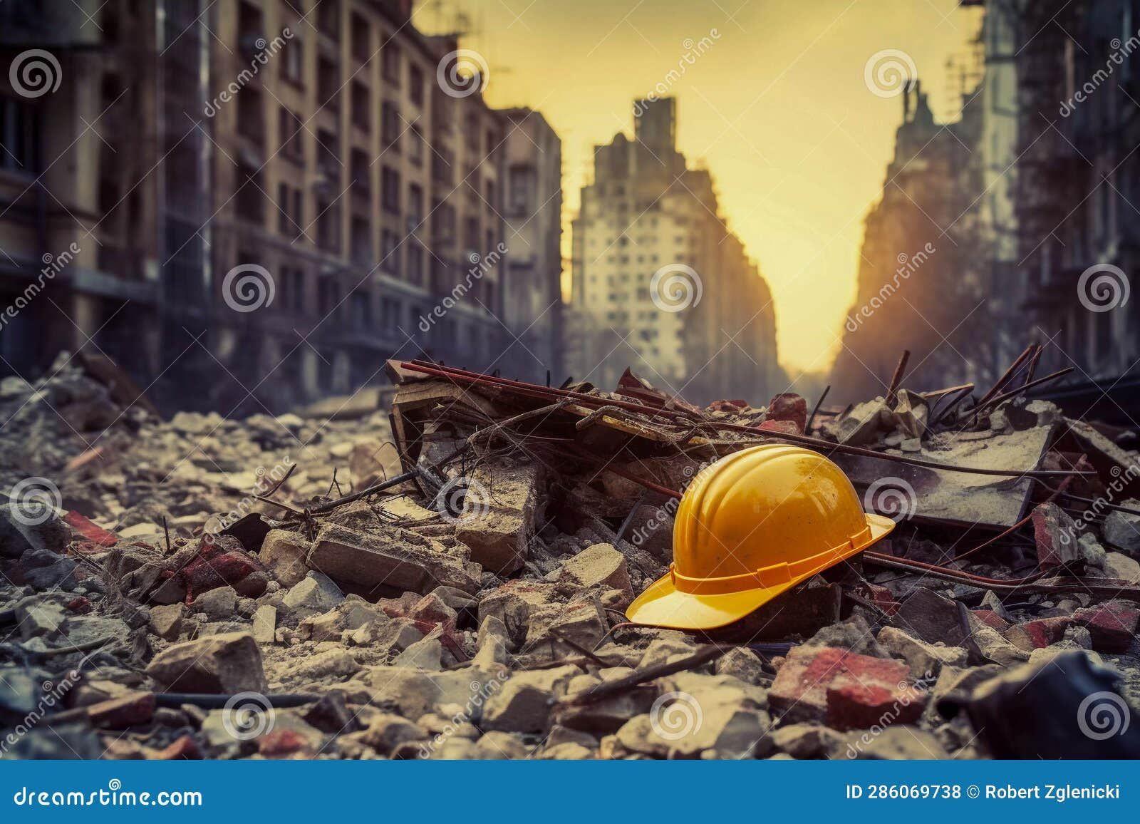 Hero of the Construction Site: the Construction Worker S Helmet ...