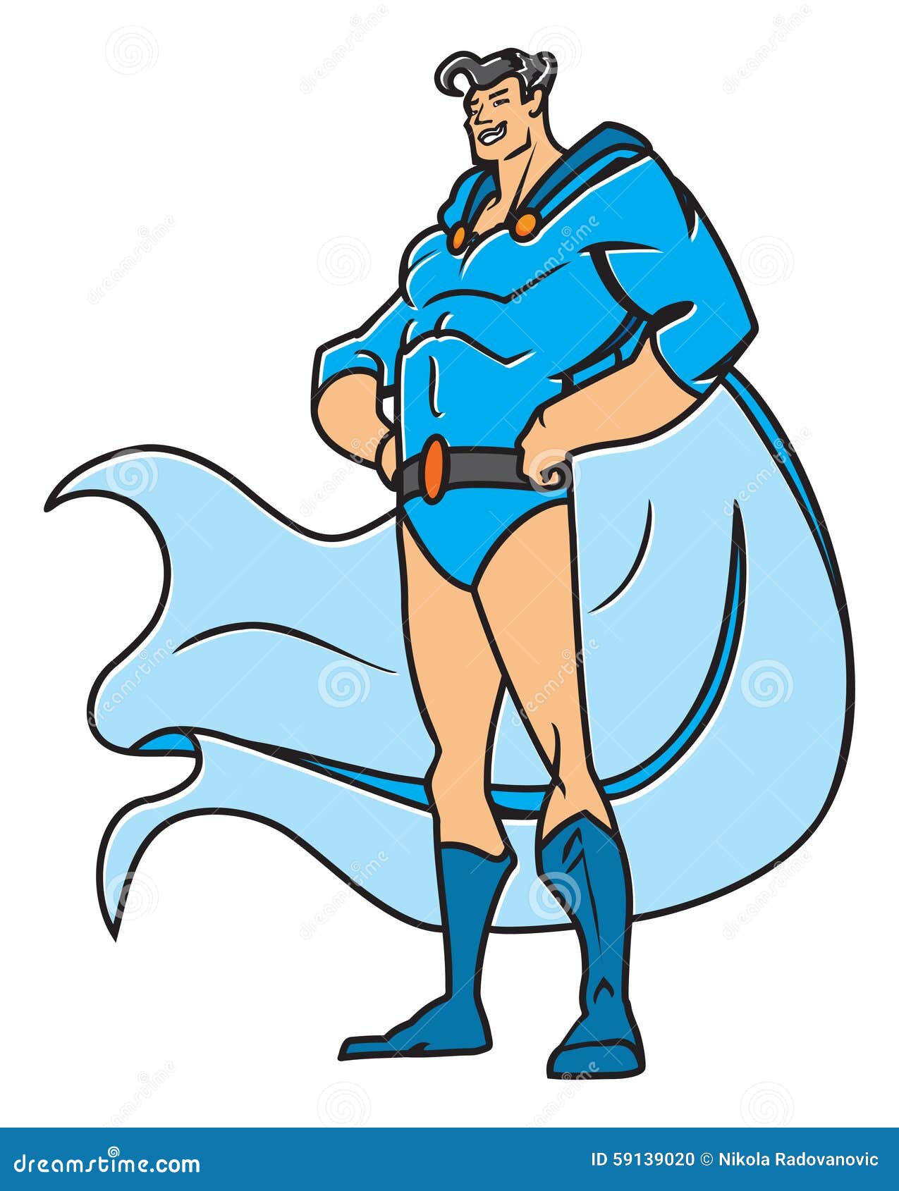 Hero stock illustration. Illustration of concept, super - 59139020