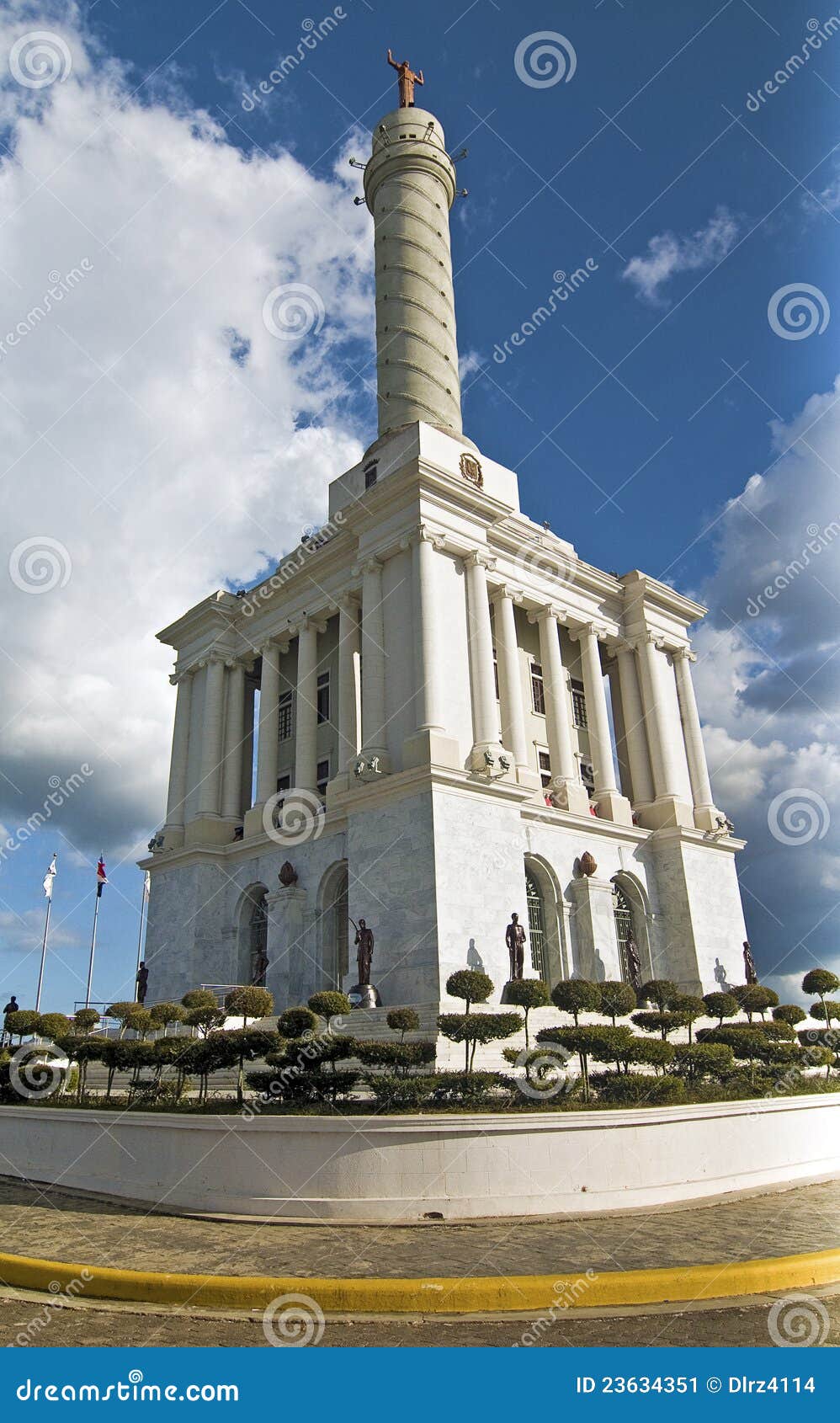 Heroes Monument, Dominican Republic Stock Image - Image of revolution ...
