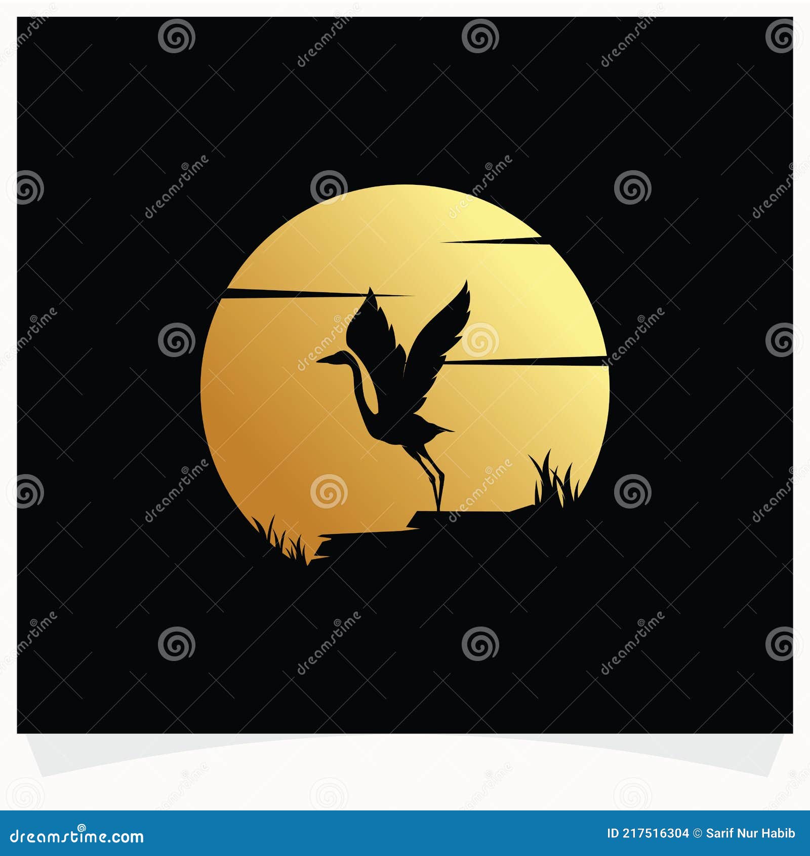Moon Logo Design. Creative . Night . Full . Cartoon Vector ...