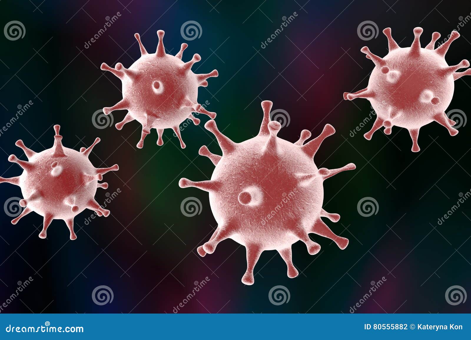 Herpes simplex virus stock illustration. Illustration of microscopy ...
