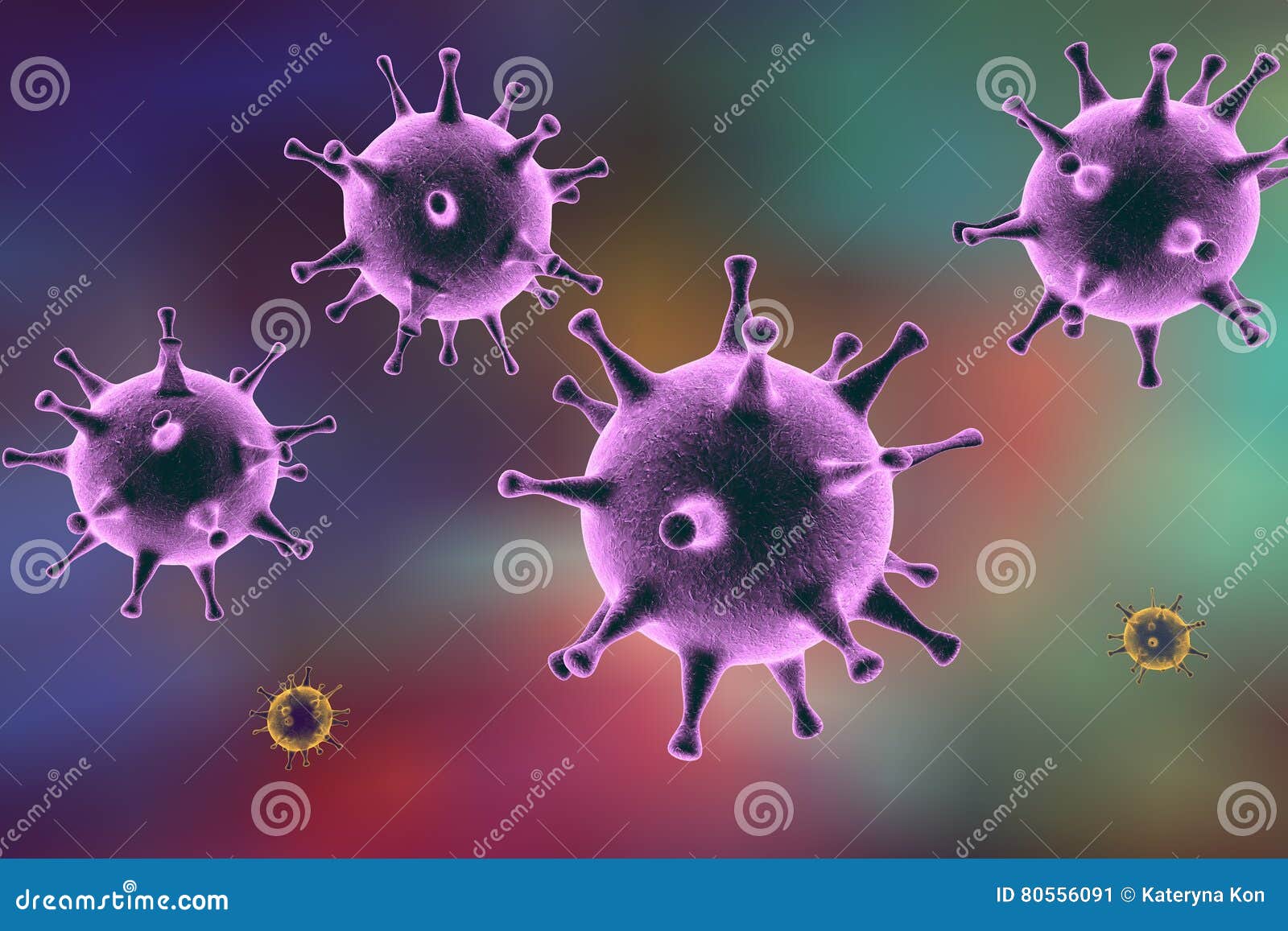 Colorful Herpes Lip Icon Isolated On Black Background. Herpes Simplex ...