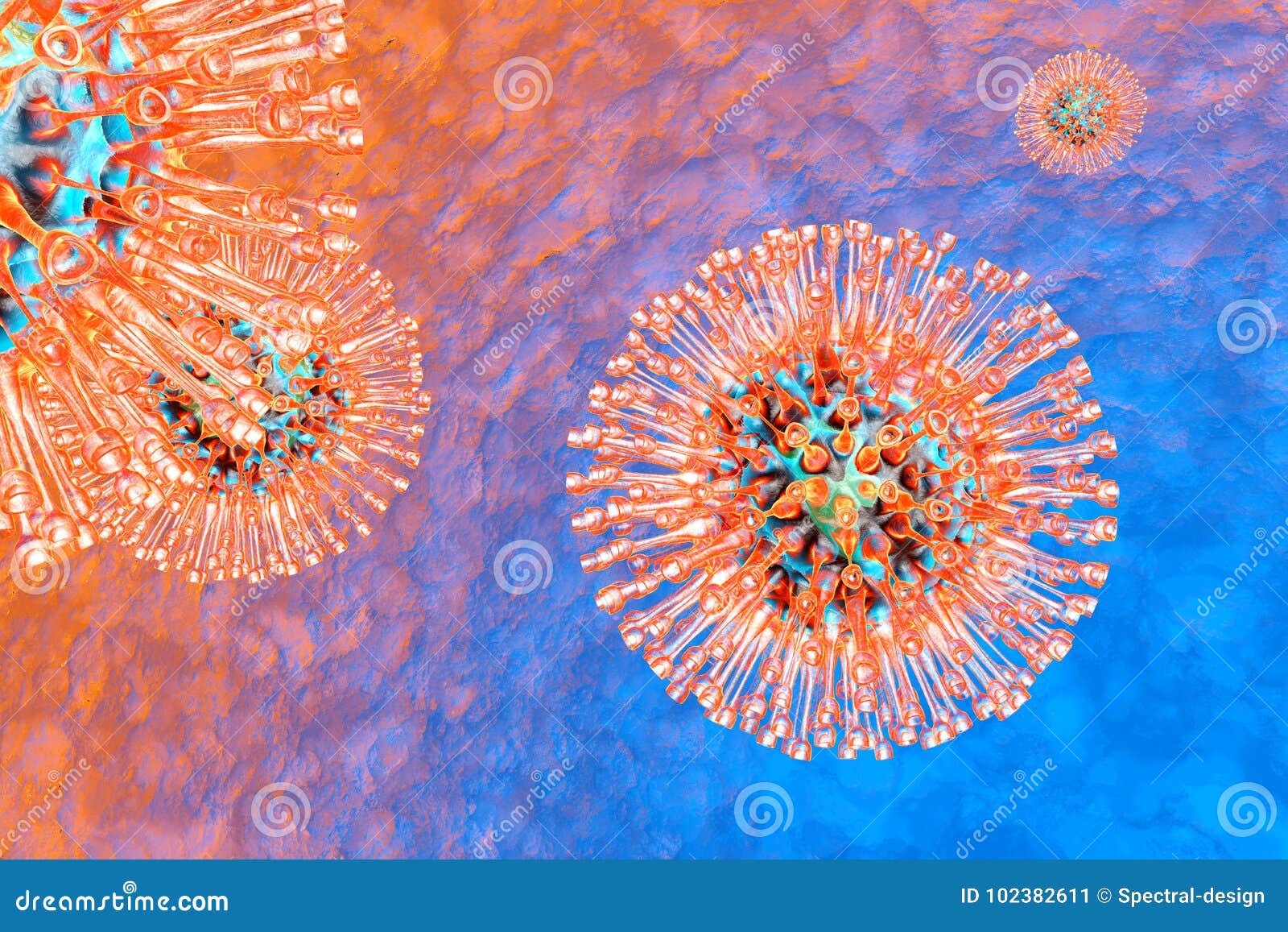 Herpes-Viren stock abbildung. Illustration von organisch - 102382611