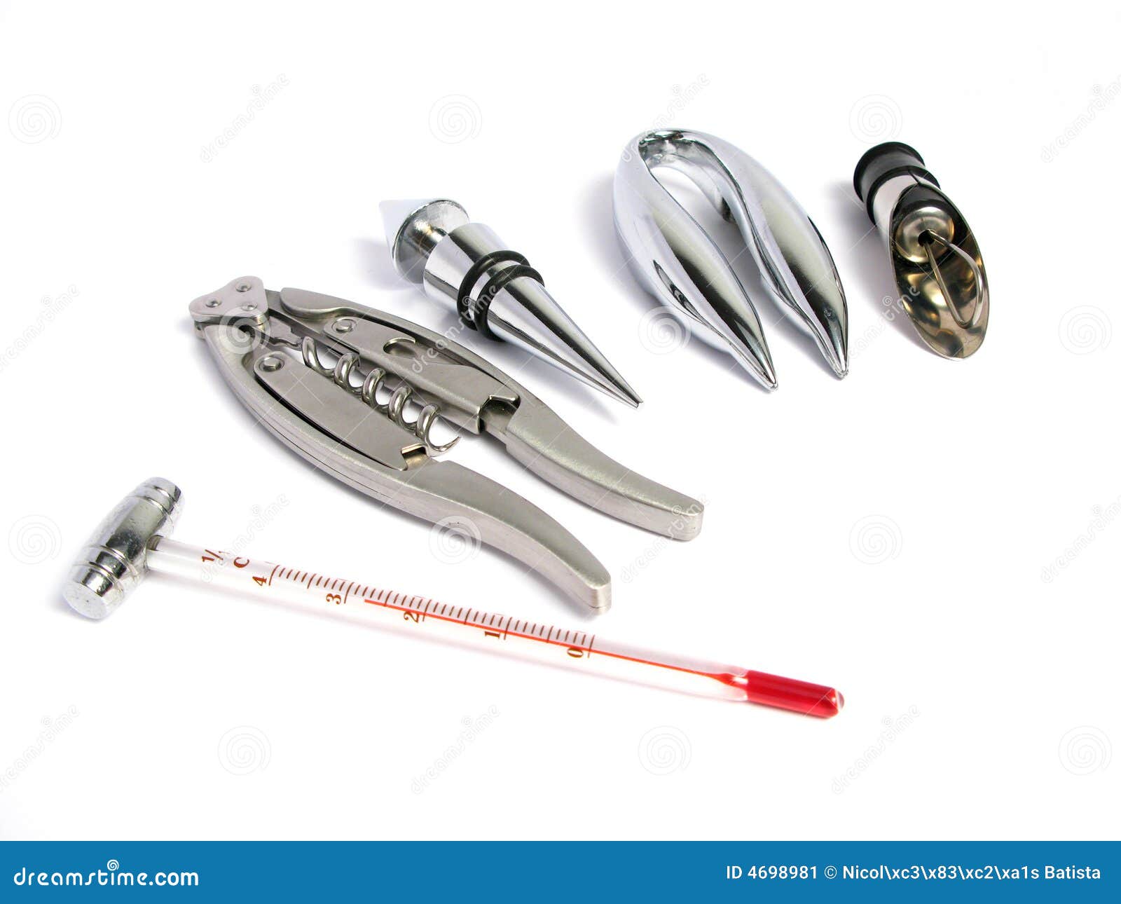 Herramientas del Sommelier imagen de archivo. Imagen de profesional ...