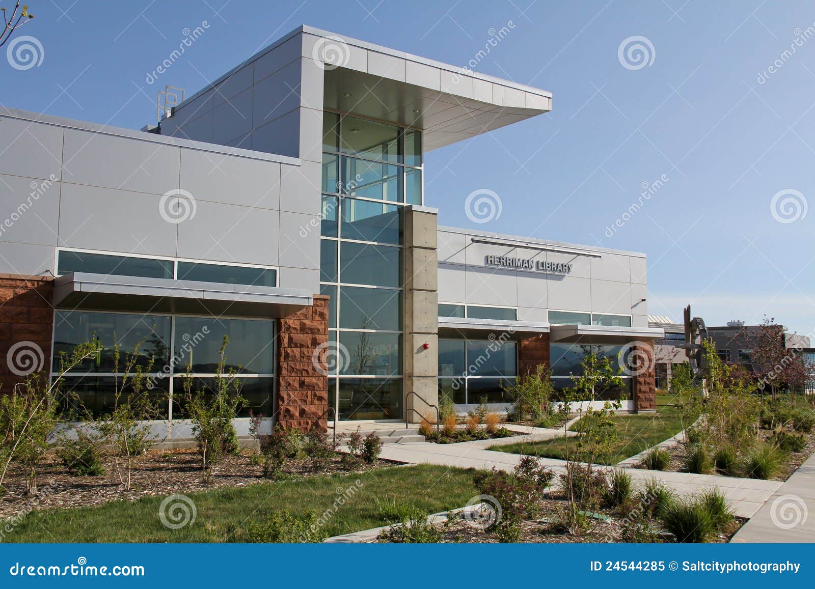 Herriman City Library, Utah Editorial Image - Image of utah, public ...