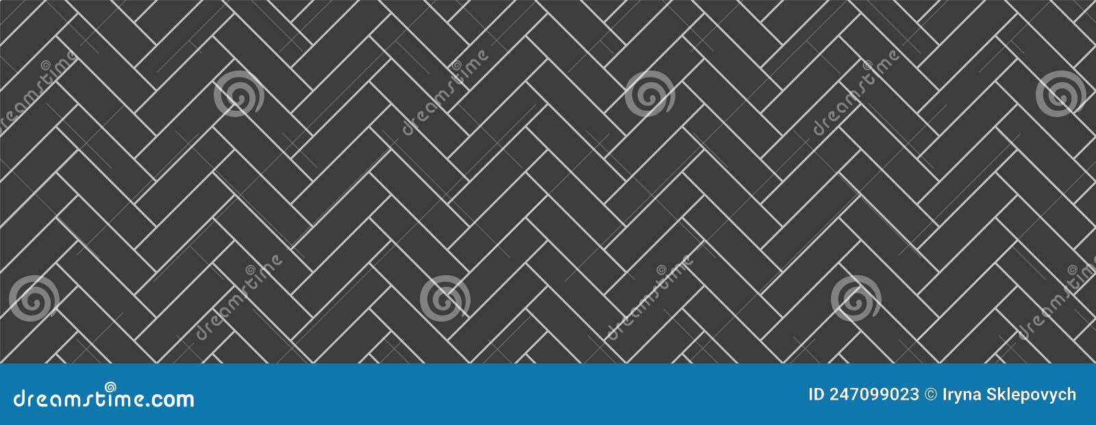 Herringbone Floor Pattern. Seamless Metro Texture. Vector Illustration ...