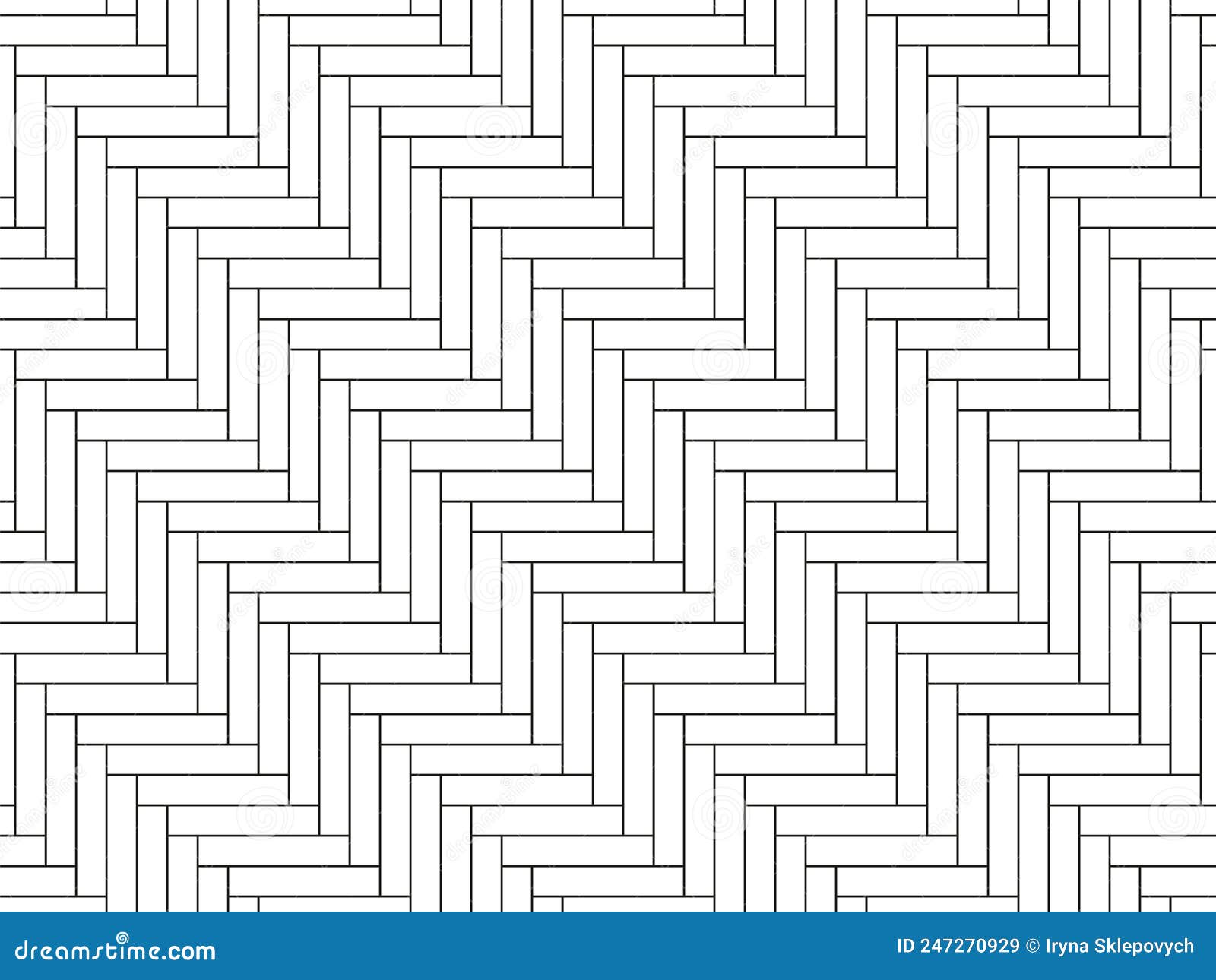 Herringbone Floor Pattern. Tile Seamless Texture. Vector Illustration ...