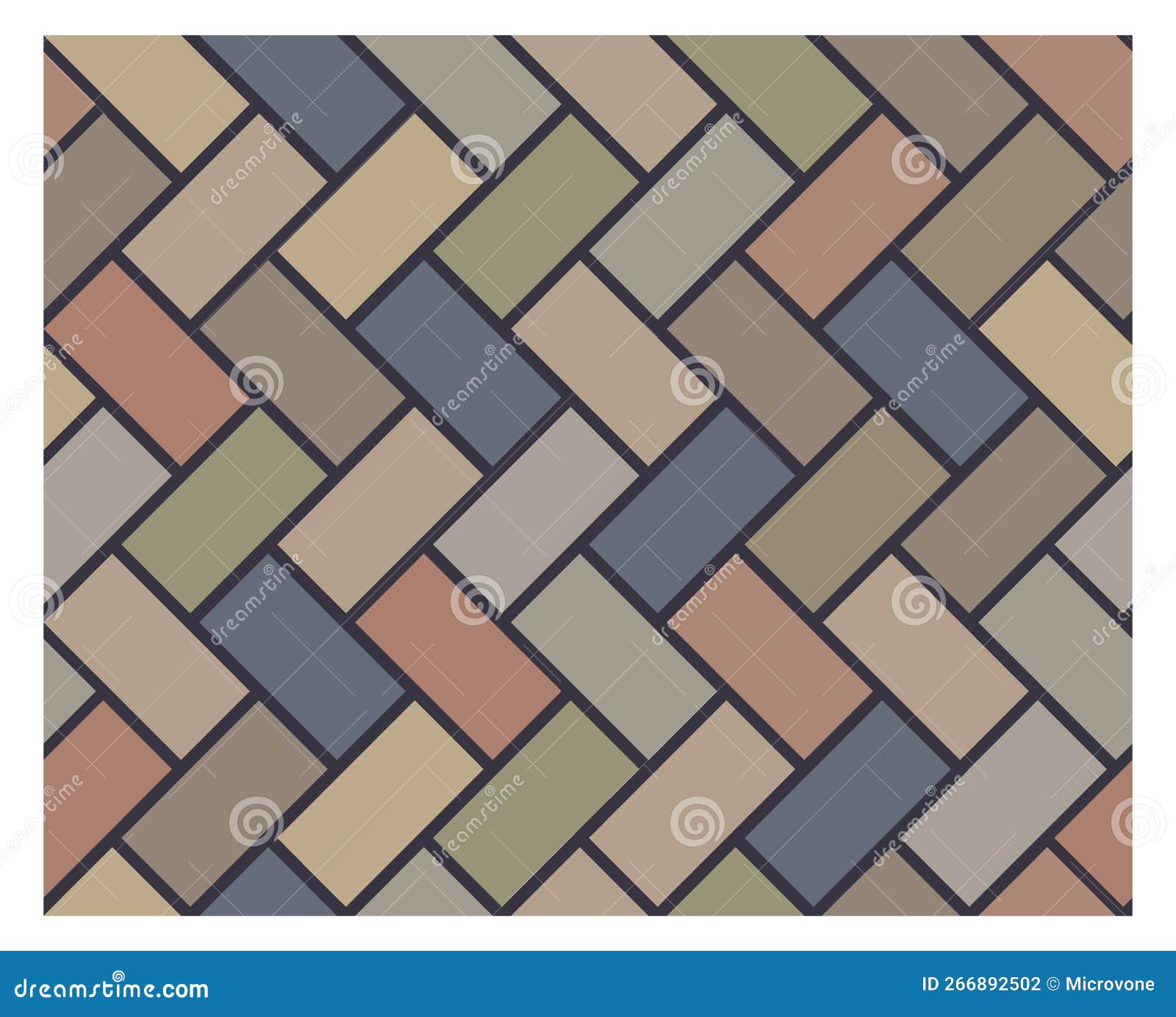 Herringbone Pattern. Color Seamless Decorative Ornament Design Stock ...