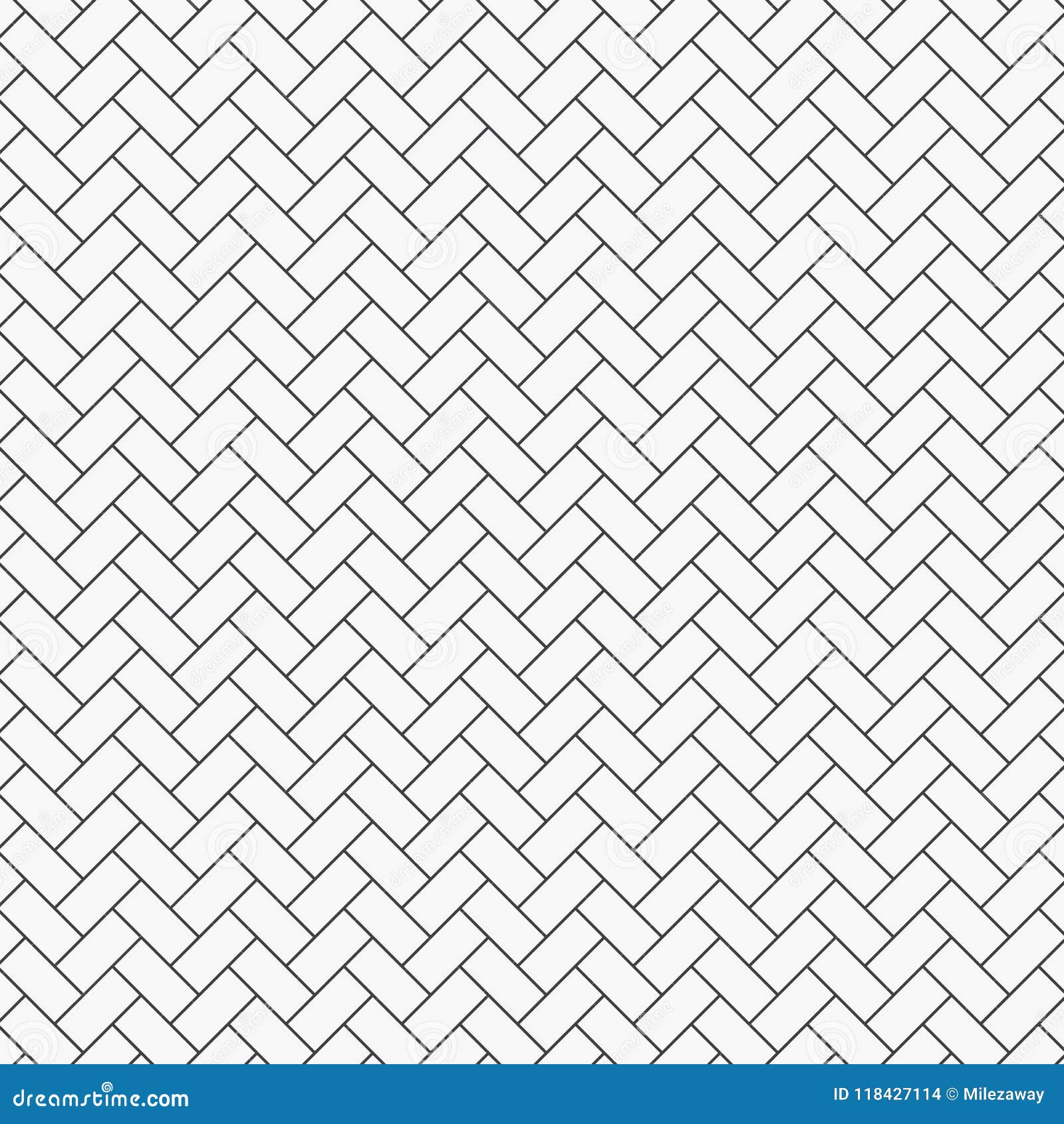 Herringbone Pattern. Rectangles Slabs Tessellation. Seamless Surface ...
