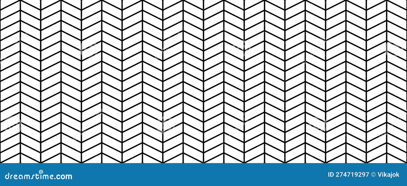Herringbone Seamless Pattern. Black and White Chevron Background. Repeating Zigzag Wallpaper ...