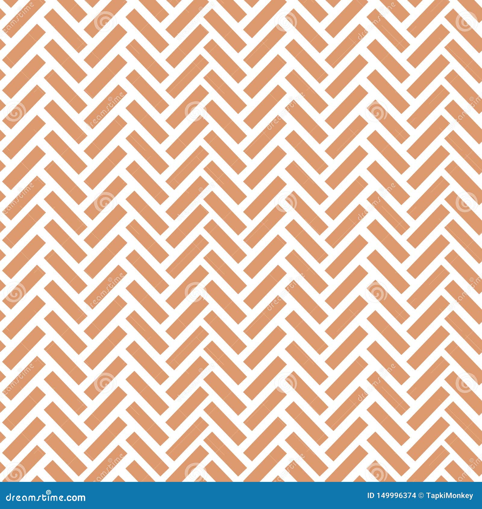 Herringbone Tile Seamless Vector Pattern. Stock Vector - Illustration ...