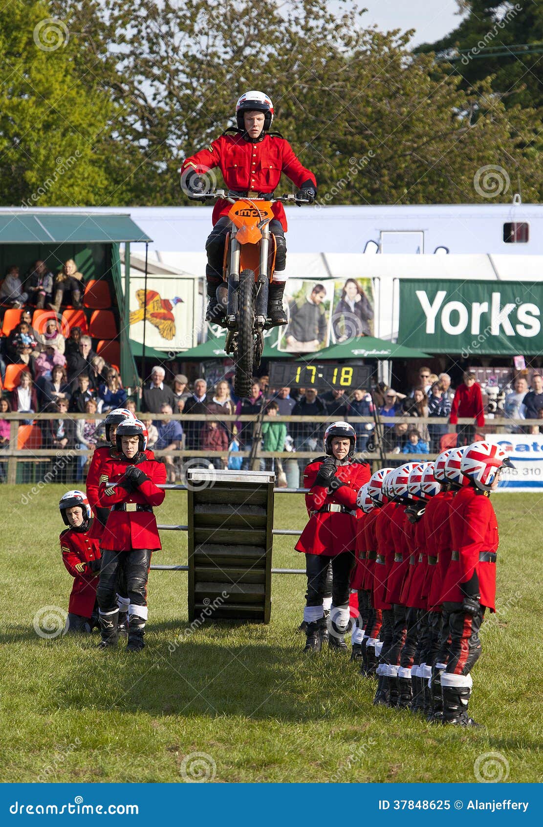 Herts County Show Imps Motorcycle Display Team Editorial Image - Image ...