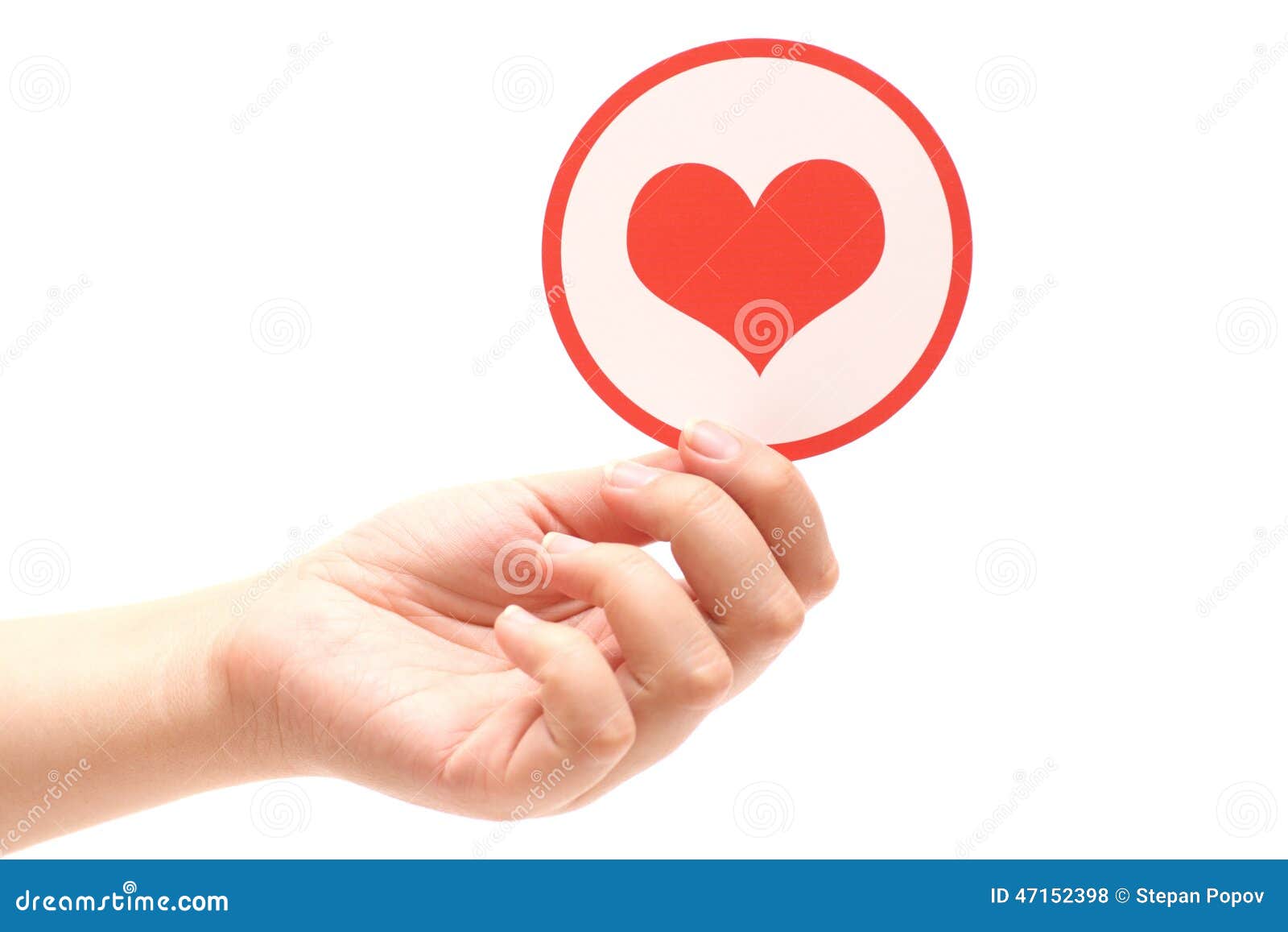 Herz in der Hand stockfoto. Bild von finger, daumen, symbole - 47152398