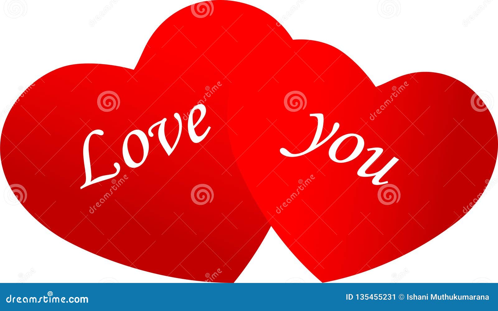 HERZ MIT LIEBE vektor abbildung. Illustration von innere - 135455231