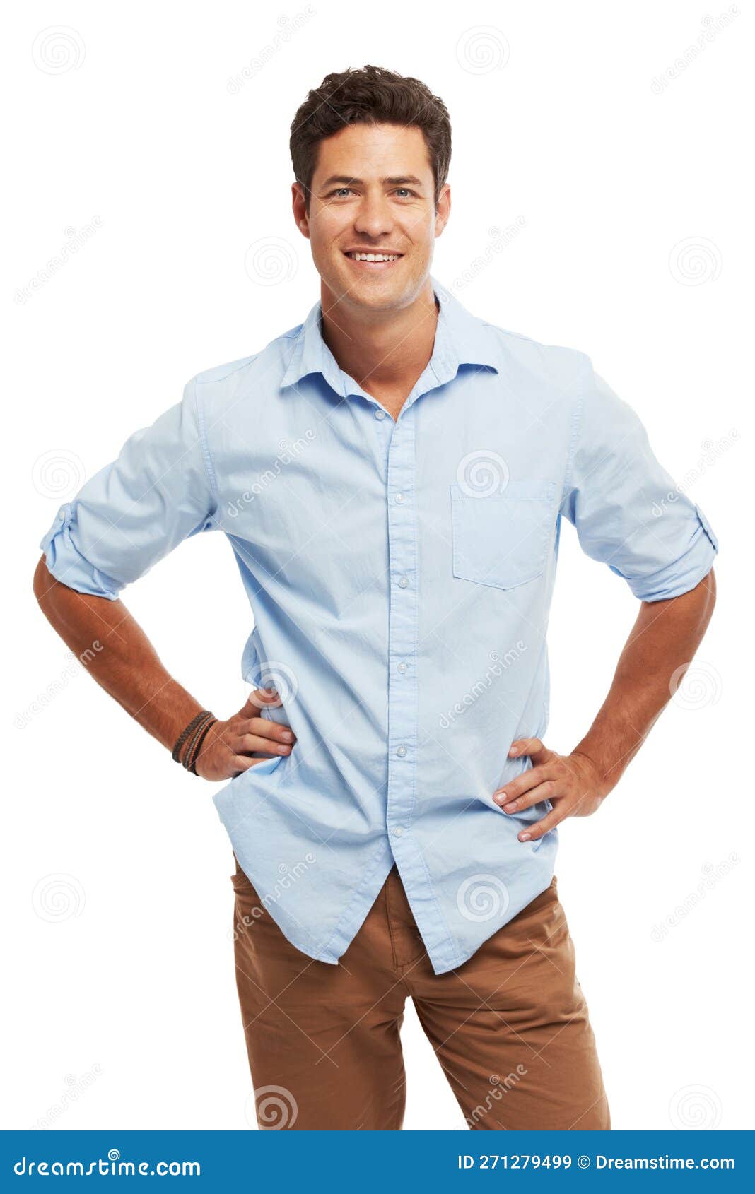 Hes Got an Expression for Every Occassion. Studio Shot of Handsome ...