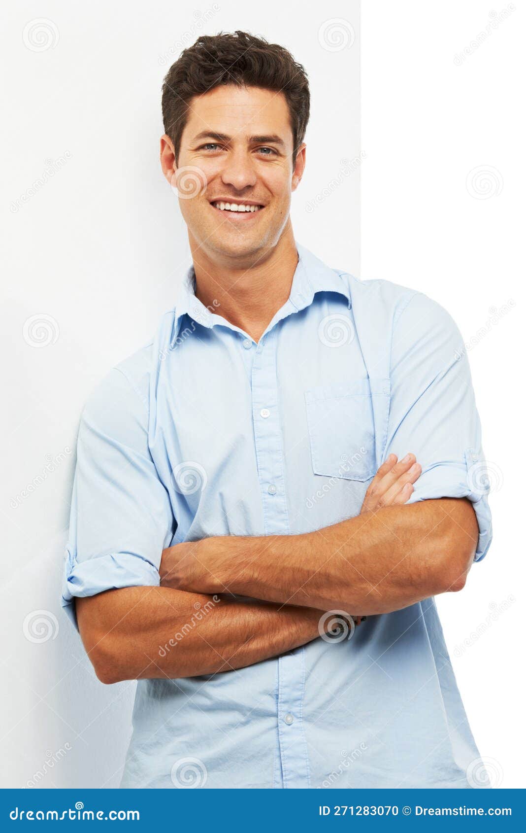 Hes Got an Expression for Every Occassion. Studio Shot of Handsome ...