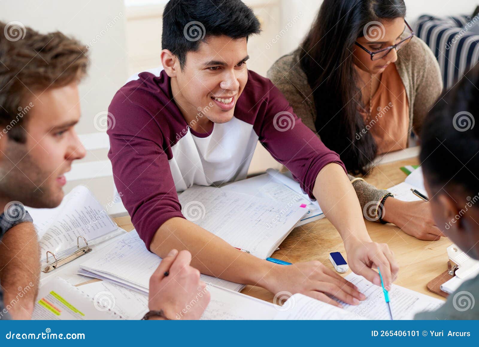 Hes Got Some Good Ideas for the Project. a Group of University Students ...