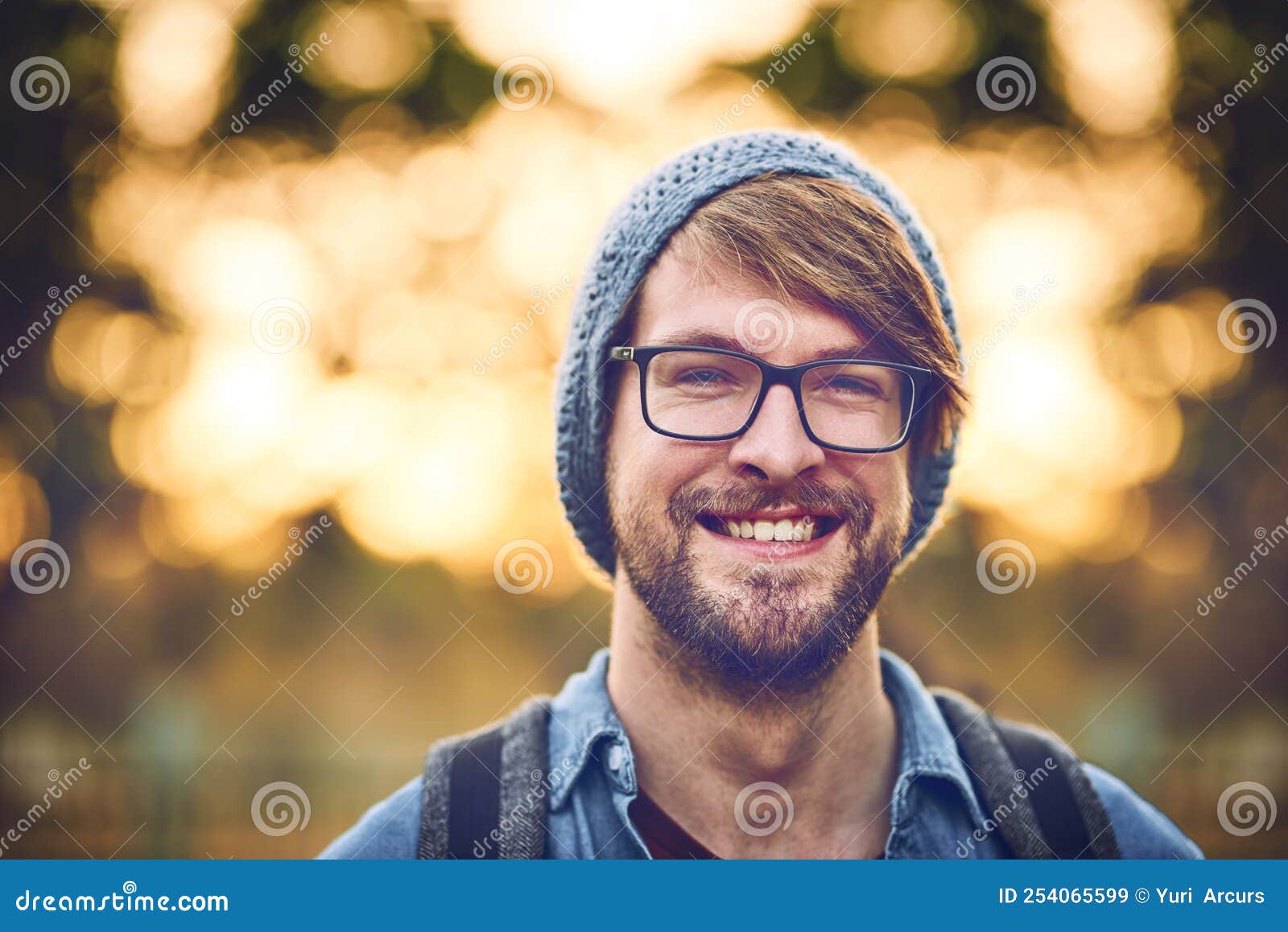 Hes Happiest when His Outside. a Handsome Young Man Outdoors during ...