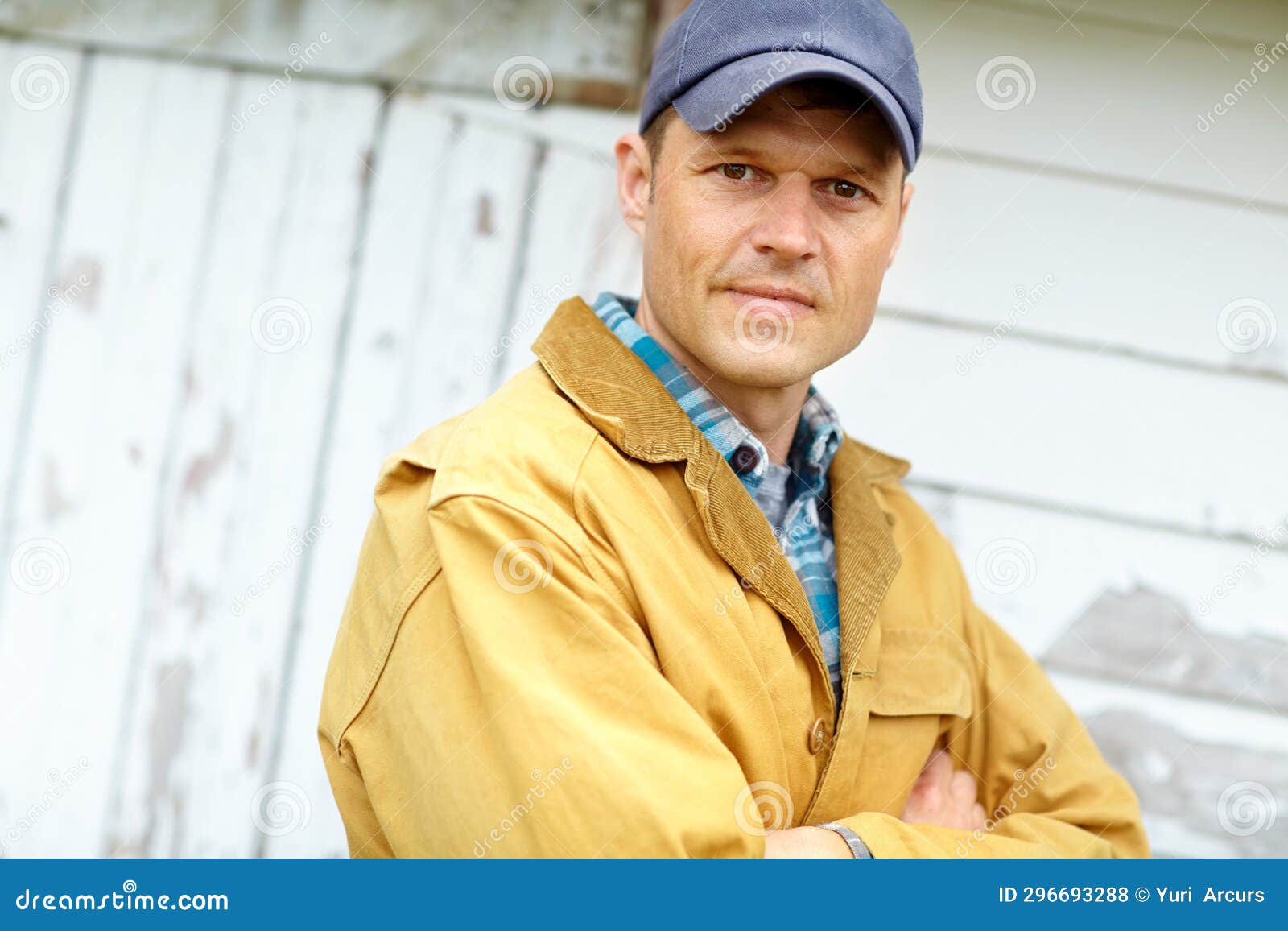 Hes Serious about His Work. Portrait of a Serious-looking Man with a ...