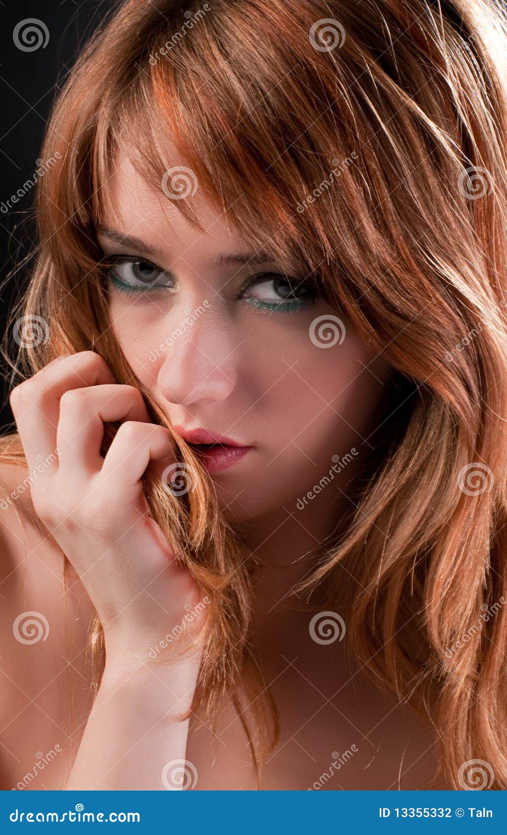 Hesitating stock photo. Image of face, adult, women, look - 13355332
