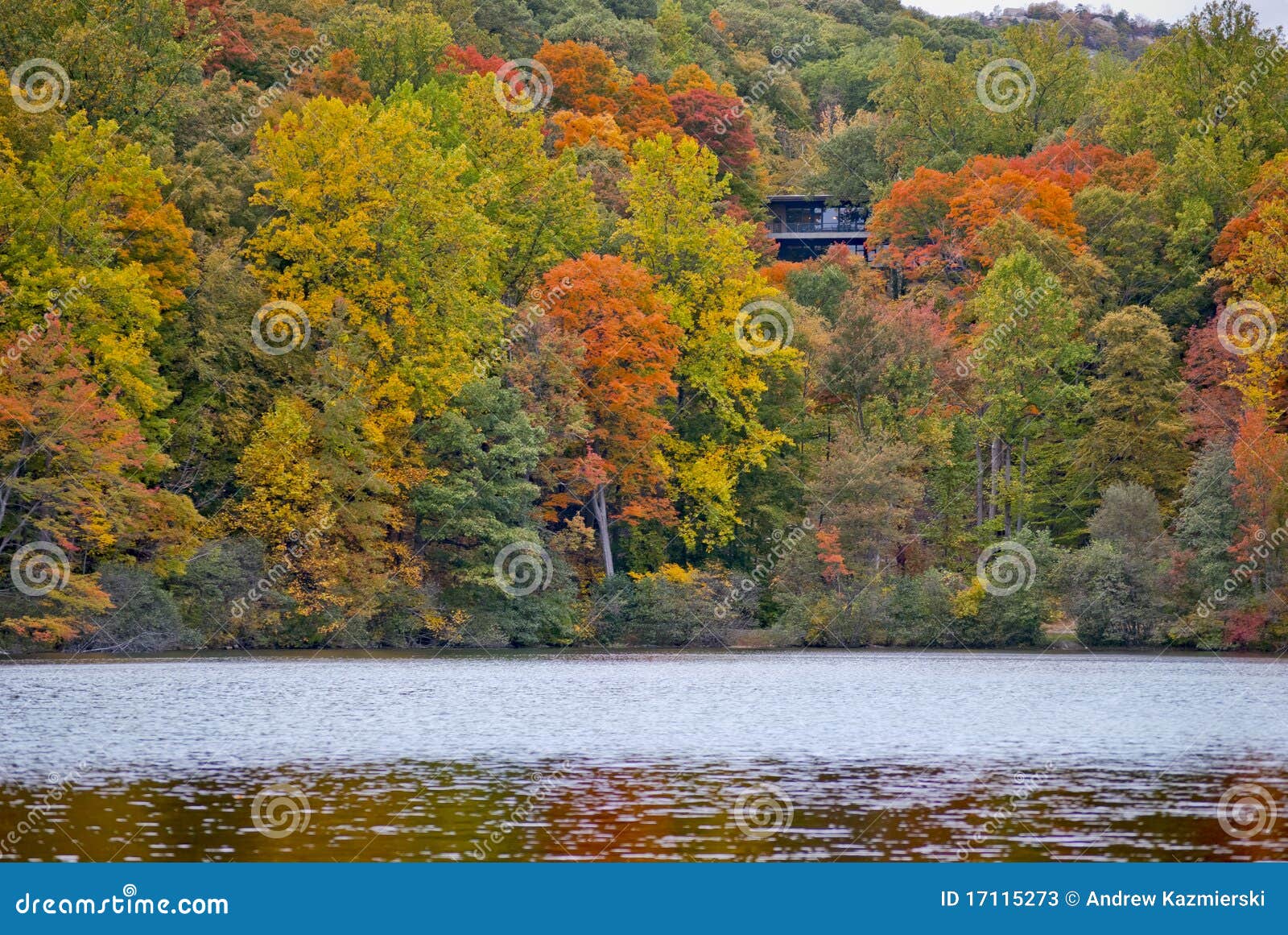 Hessian Lake Hillside stock image. Image of hessian, trees - 17115273