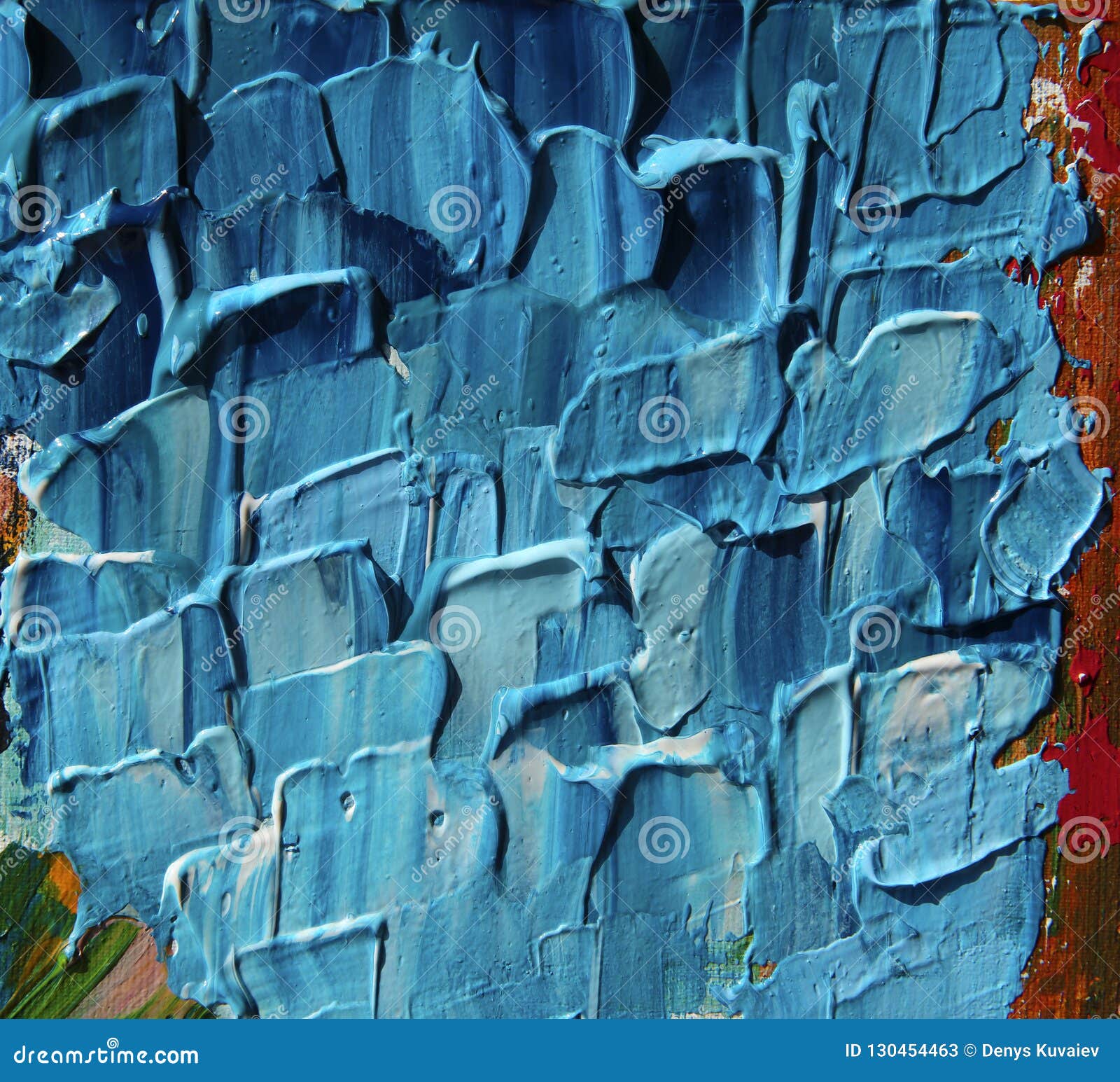 Het Abstracte Kunst Schilderen Voor Achtergrond, Textuur Stock ...