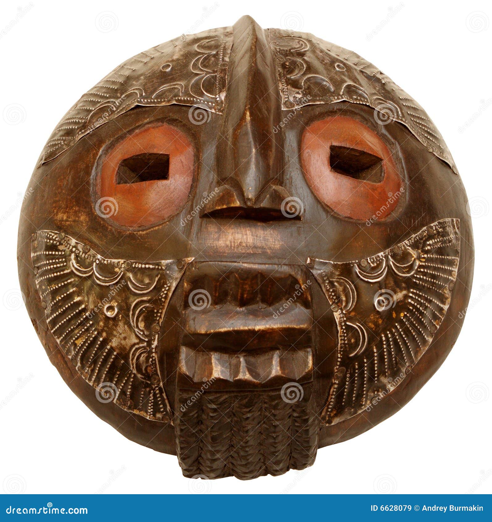 Het Afrikaanse masker stock afbeelding. Afbeelding bestaande uit ...