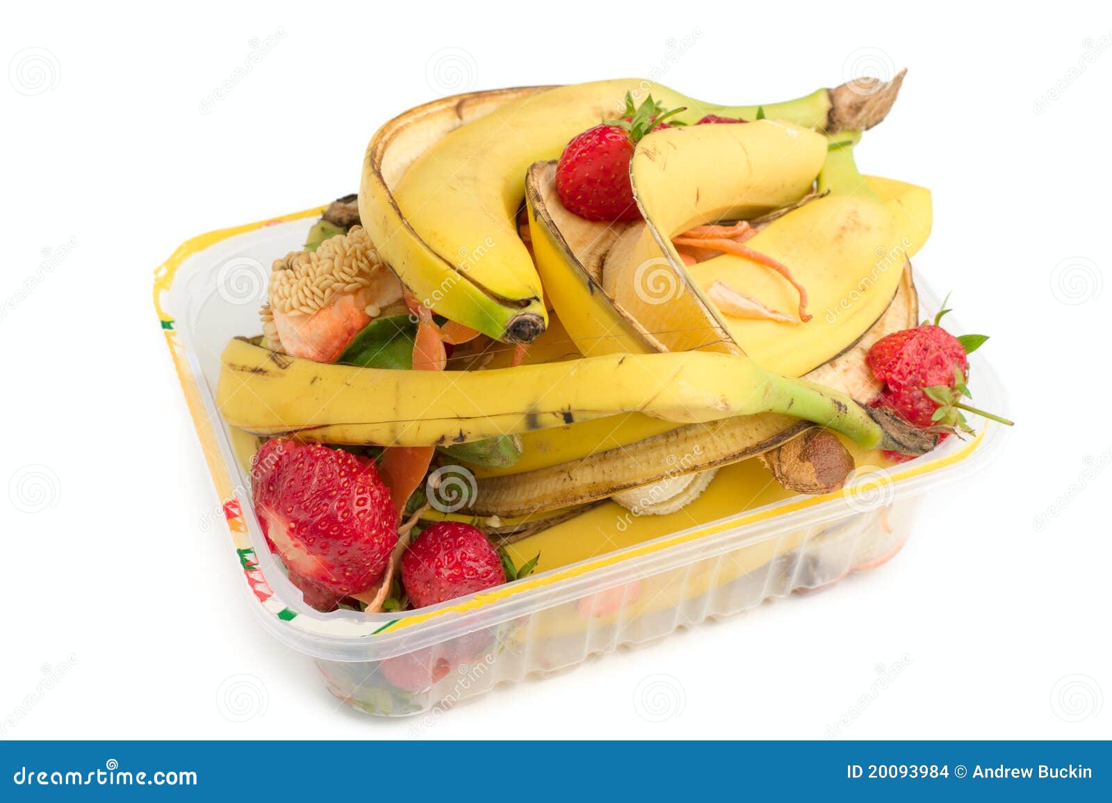 Het afval van het voedsel stock foto. Image of hoop, biodegradable ...