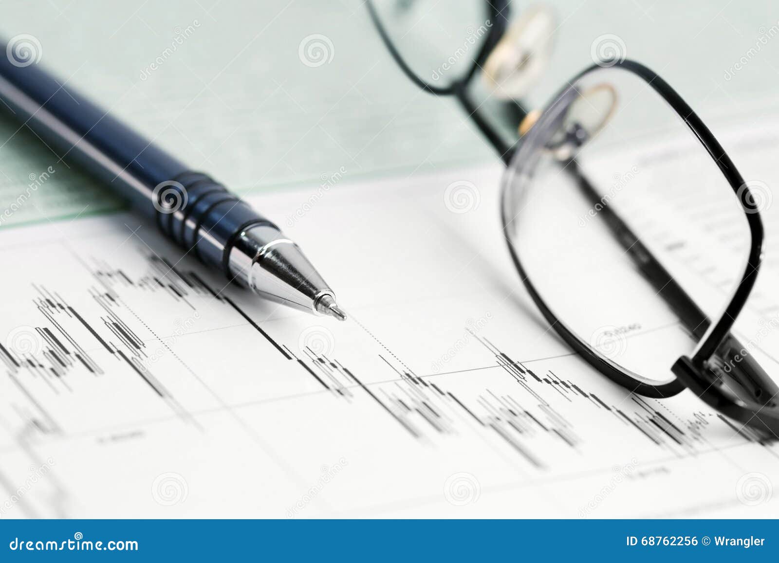 Het Analyseren Van Effectenbeursgegevens Stock Foto - Image of controle ...