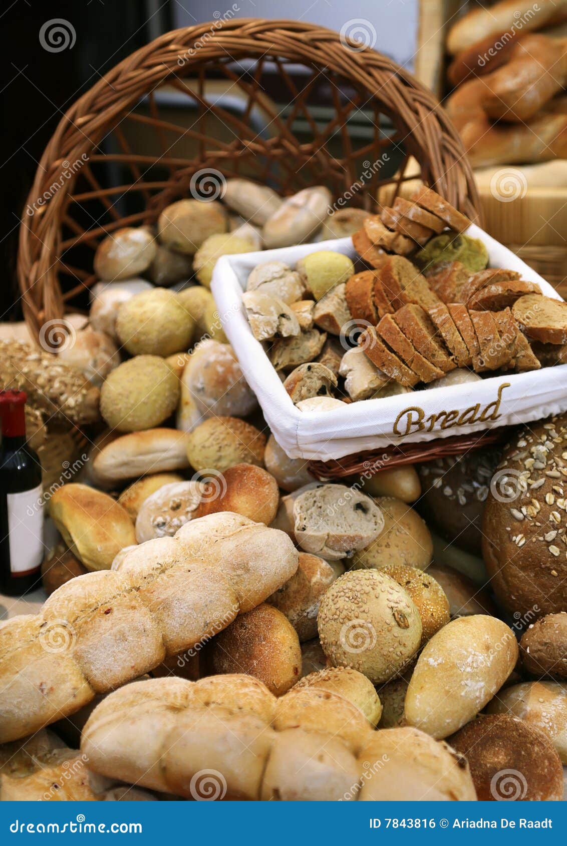 Het Assortiment Van Het Brood Stock Foto - Image of bruin, brood: 7843816