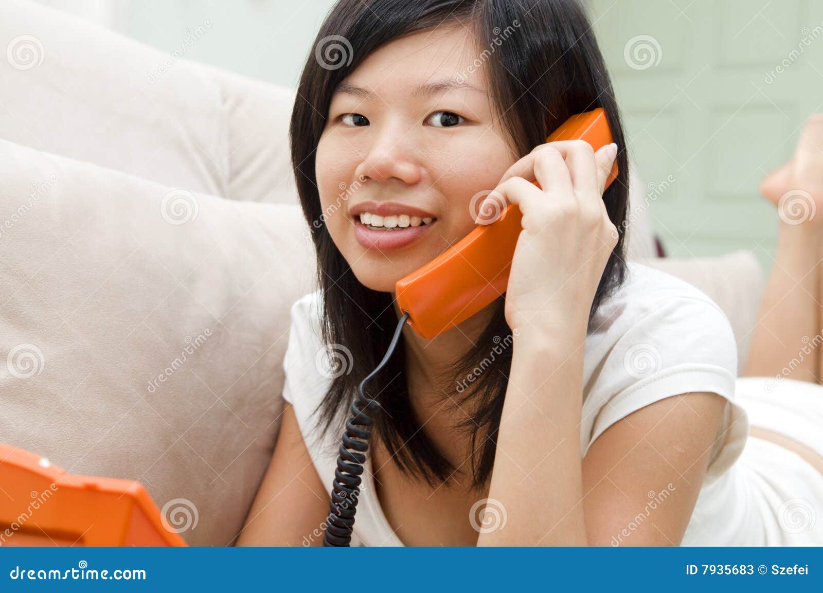 Het babbelen telefoon stock afbeelding. Image of alleen - 7935683