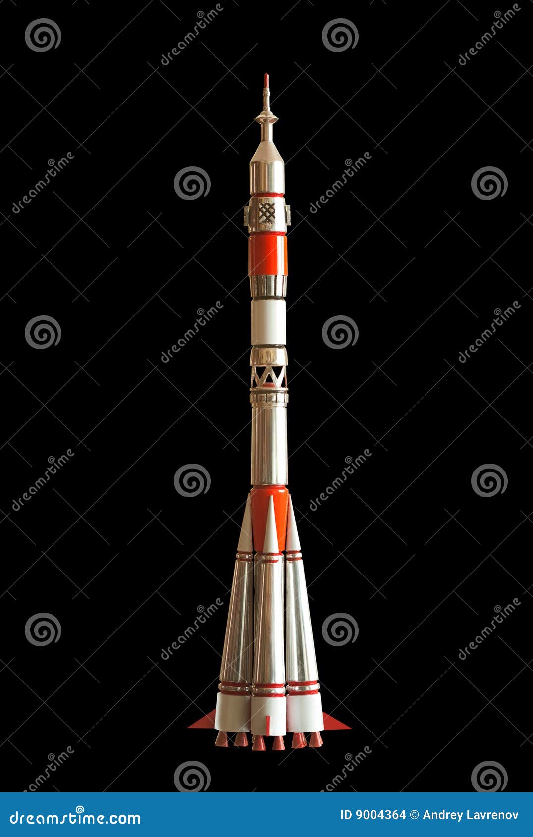 Het Ballistisch Projectiel Soyuz Van Intercontinetal Lancher Stock Foto ...