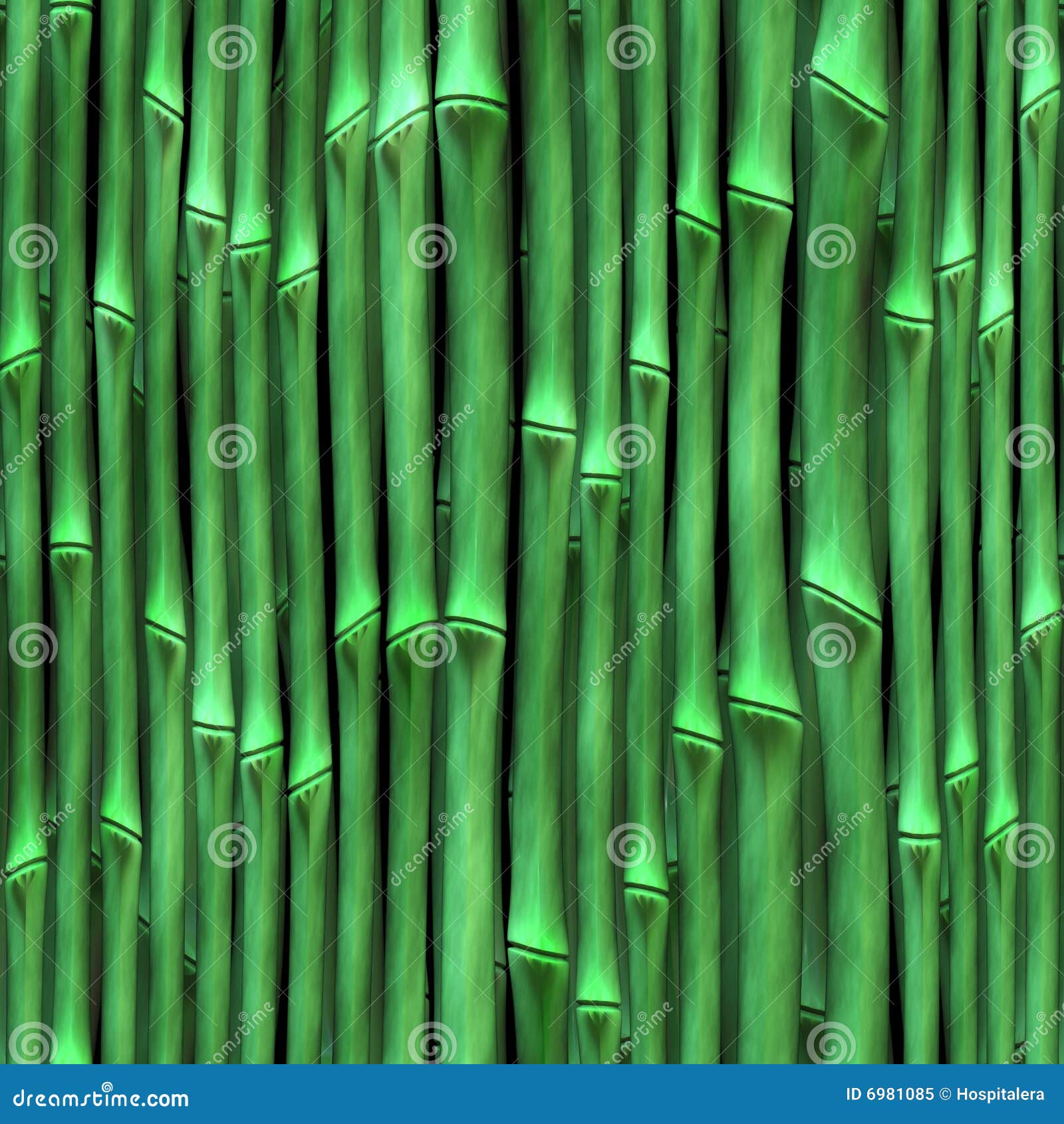 Het Bamboe Van SL Verdunt Groen Stock Illustratie - Illustration of ...