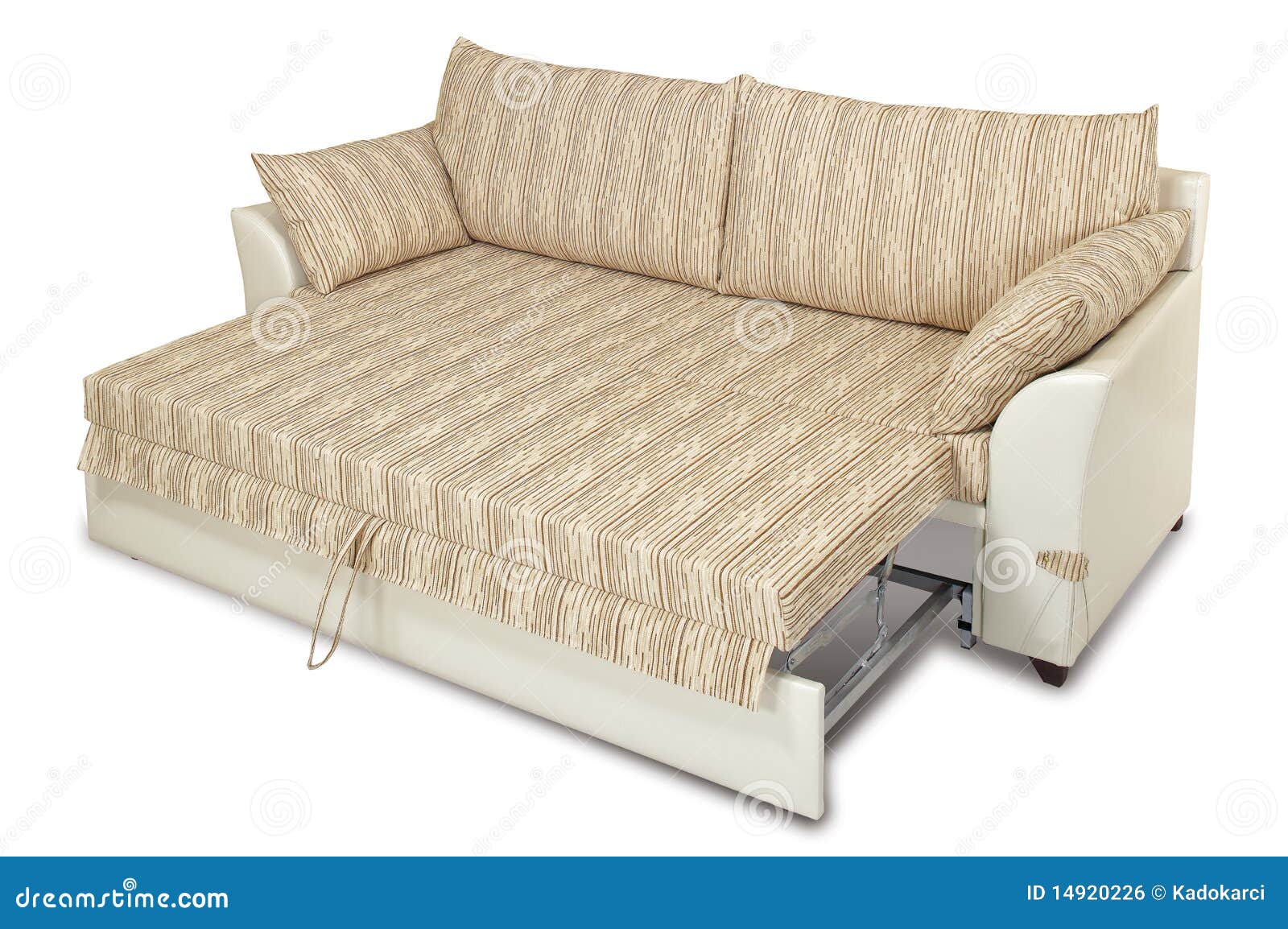 Het bed van de bank stock foto. Image of ruimte, decoratie - 14920226