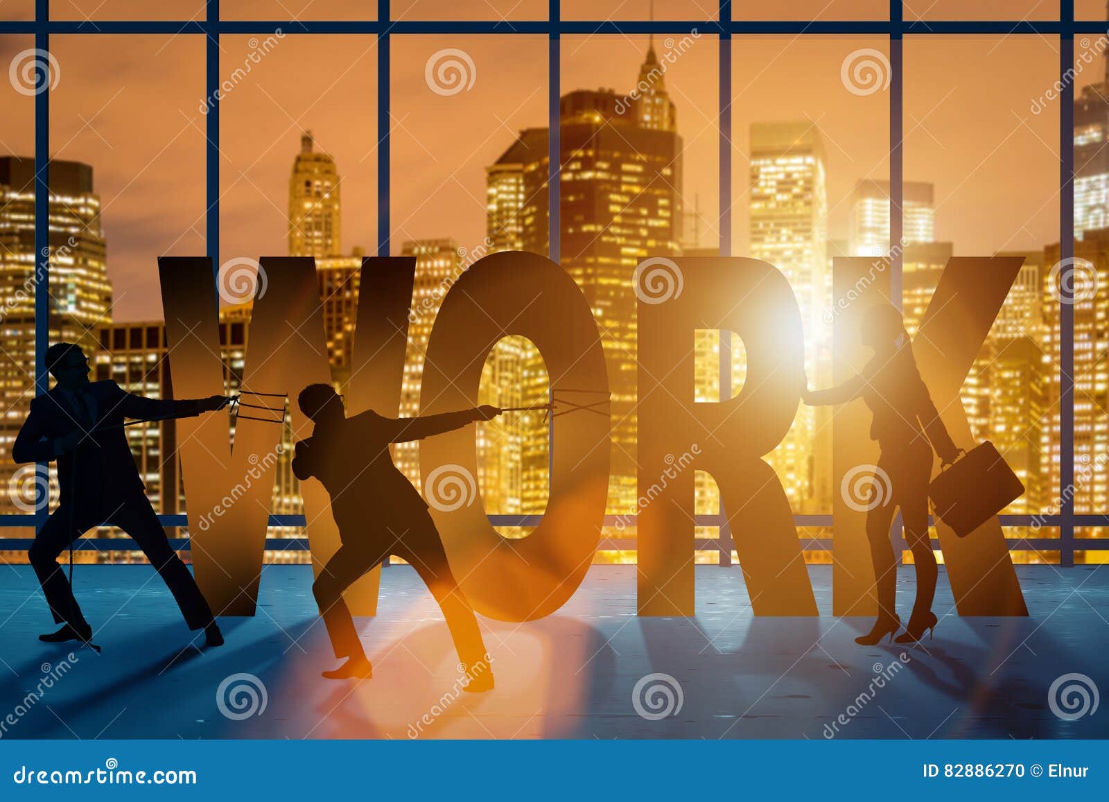 Het Bedrijfsconcept Het Harde Werk Stock Foto - Image of collectief ...