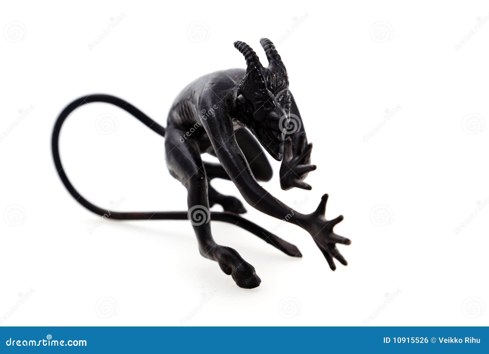 Het beeldje van de duivel stock foto. Image of spot, sjorpen - 10915526