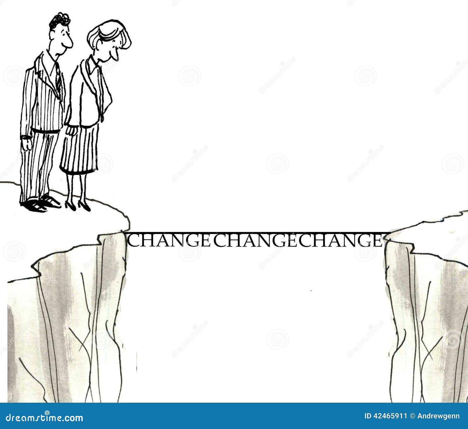 Het Beheer Van De Verandering Stock Illustratie - Illustration of ...