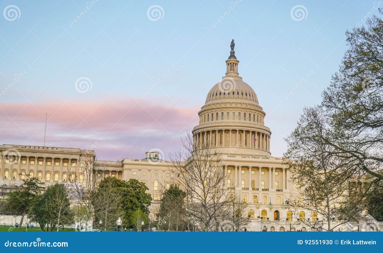 Het Beroemde Capitool Van De V.S. in Washington DC - WASHINGTON DC ...