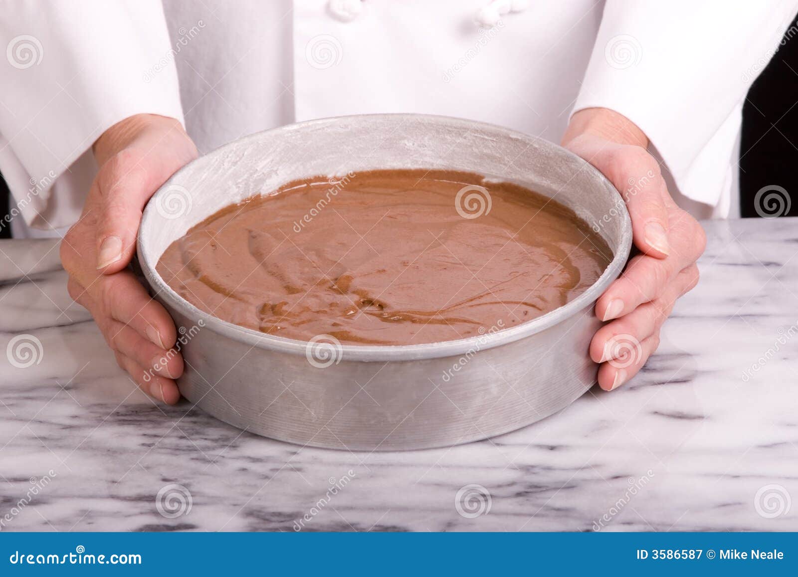 Het Beslag Van De Cake Van De Chocolade Stock Afbeelding - Image of ...