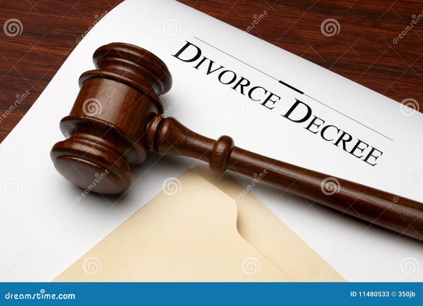 Het Besluit Van De Scheiding Stock Afbeelding - Image of advocaat ...