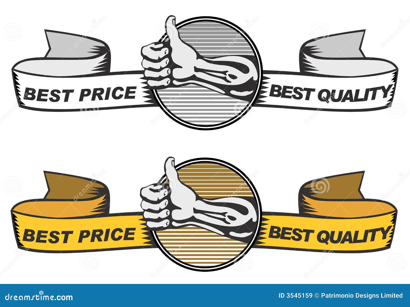 Het Beste Pictogram Van De Prijs Beste Kwaliteit Stock Illustratie ...