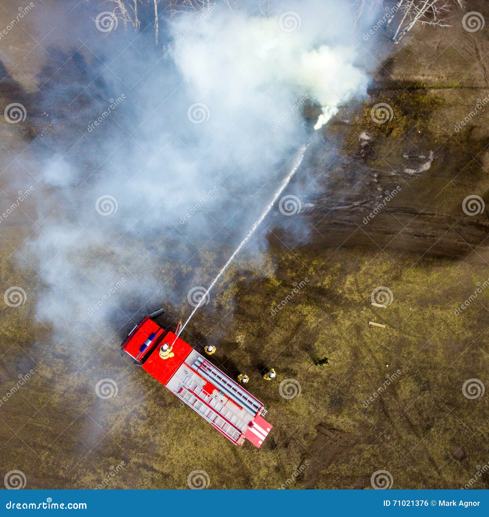 Het Bestrijden Van De Bosbrand Stock Foto - Image of milieu ...