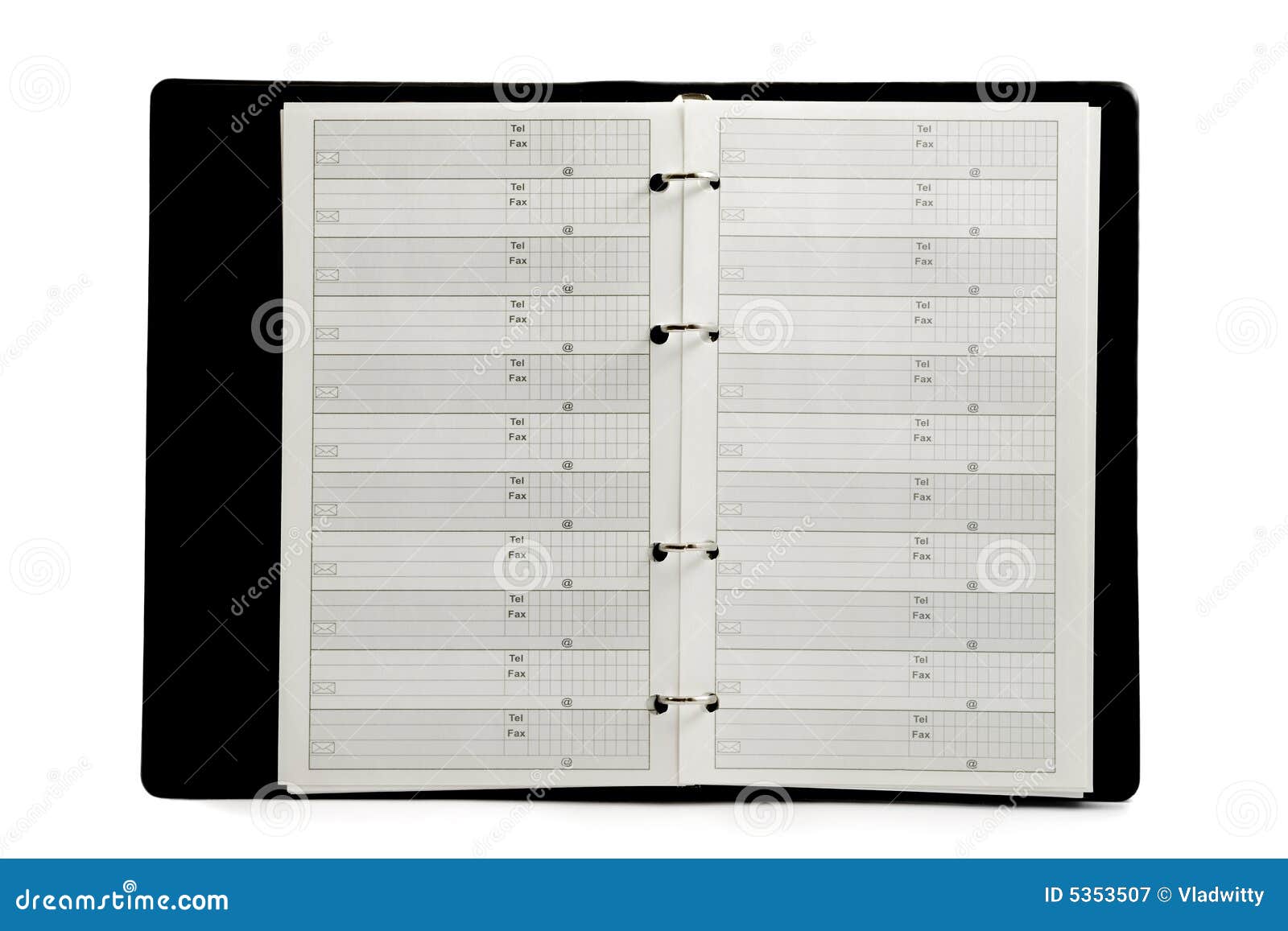 Het Boek Van Het Adres, Telefoonboek Stock Afbeelding - Image of ...