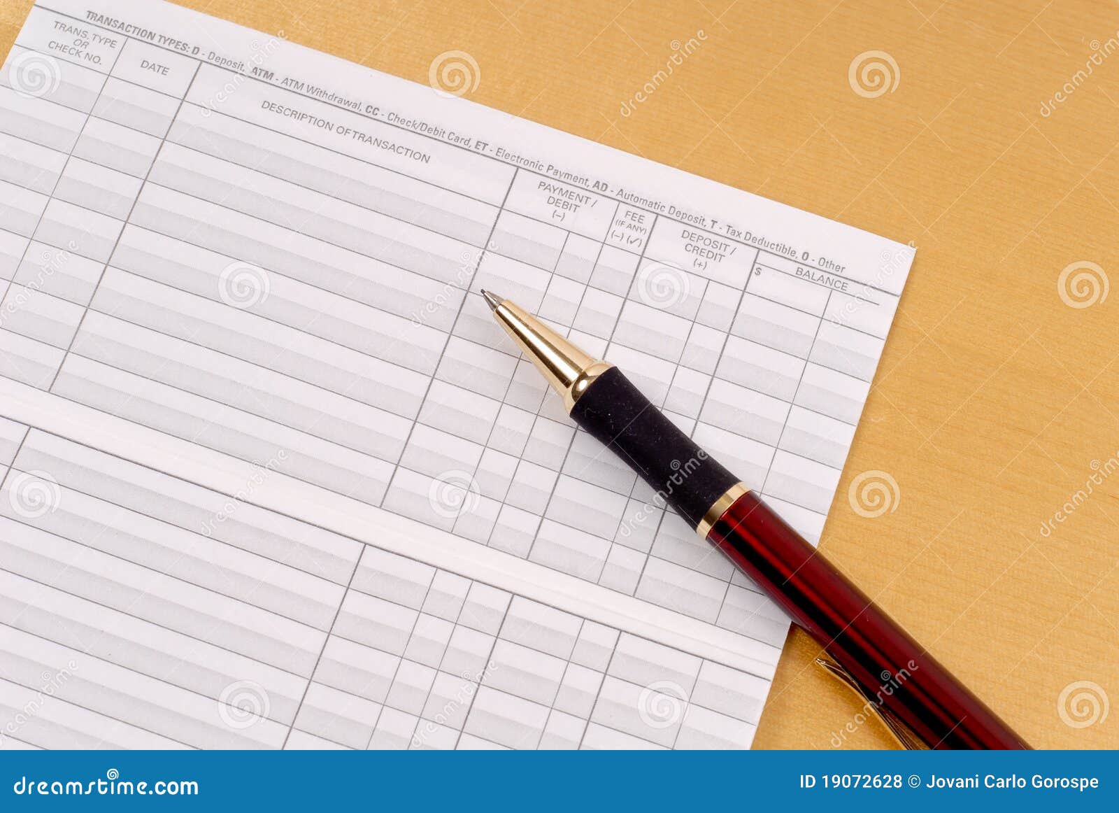 Het Boekje Van Het Banksaldo Stock Foto - Image of datum, rekeningen ...