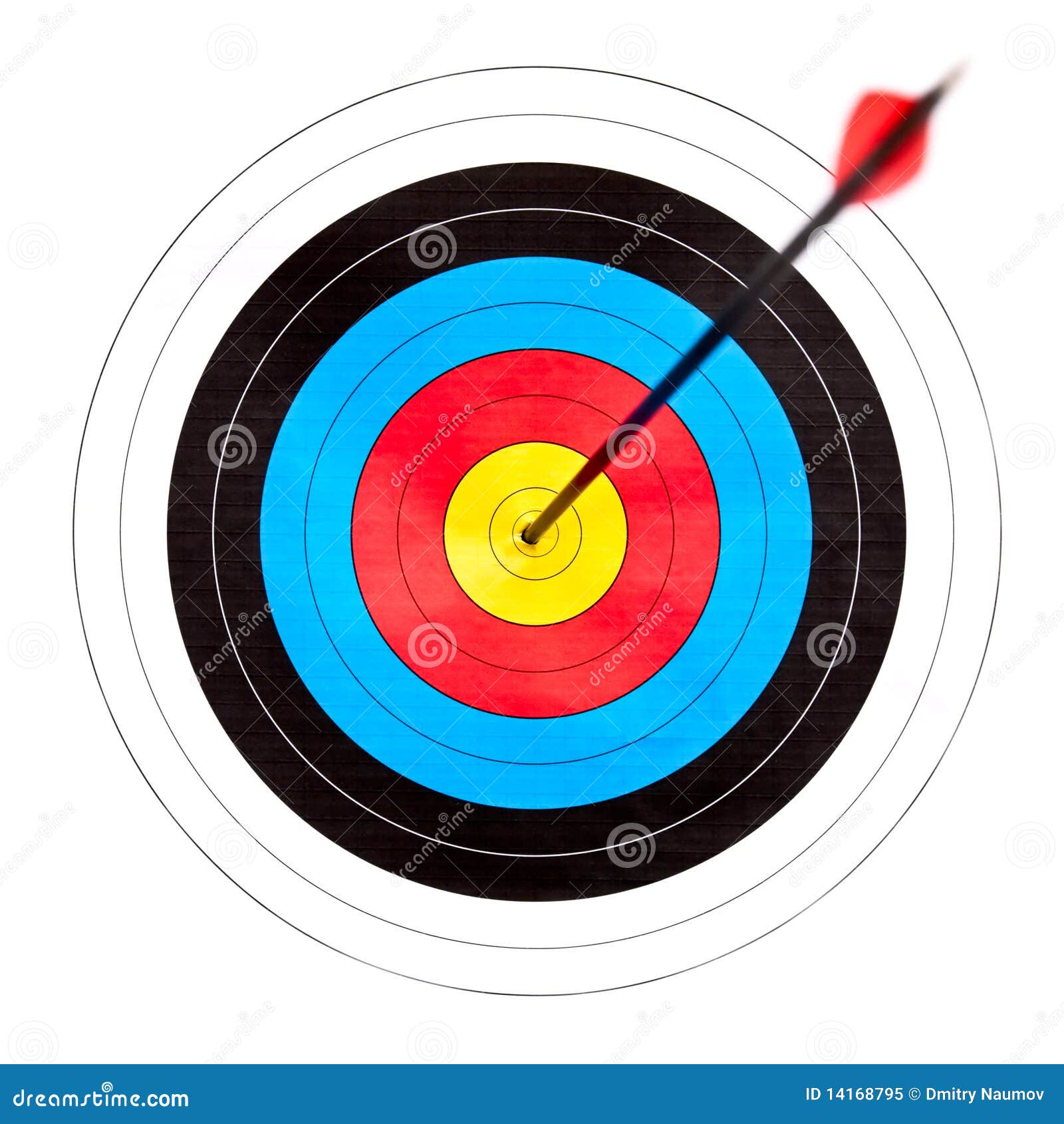 Boogschieten Bullseye Stand Bullseye Target With Multiple Arrows