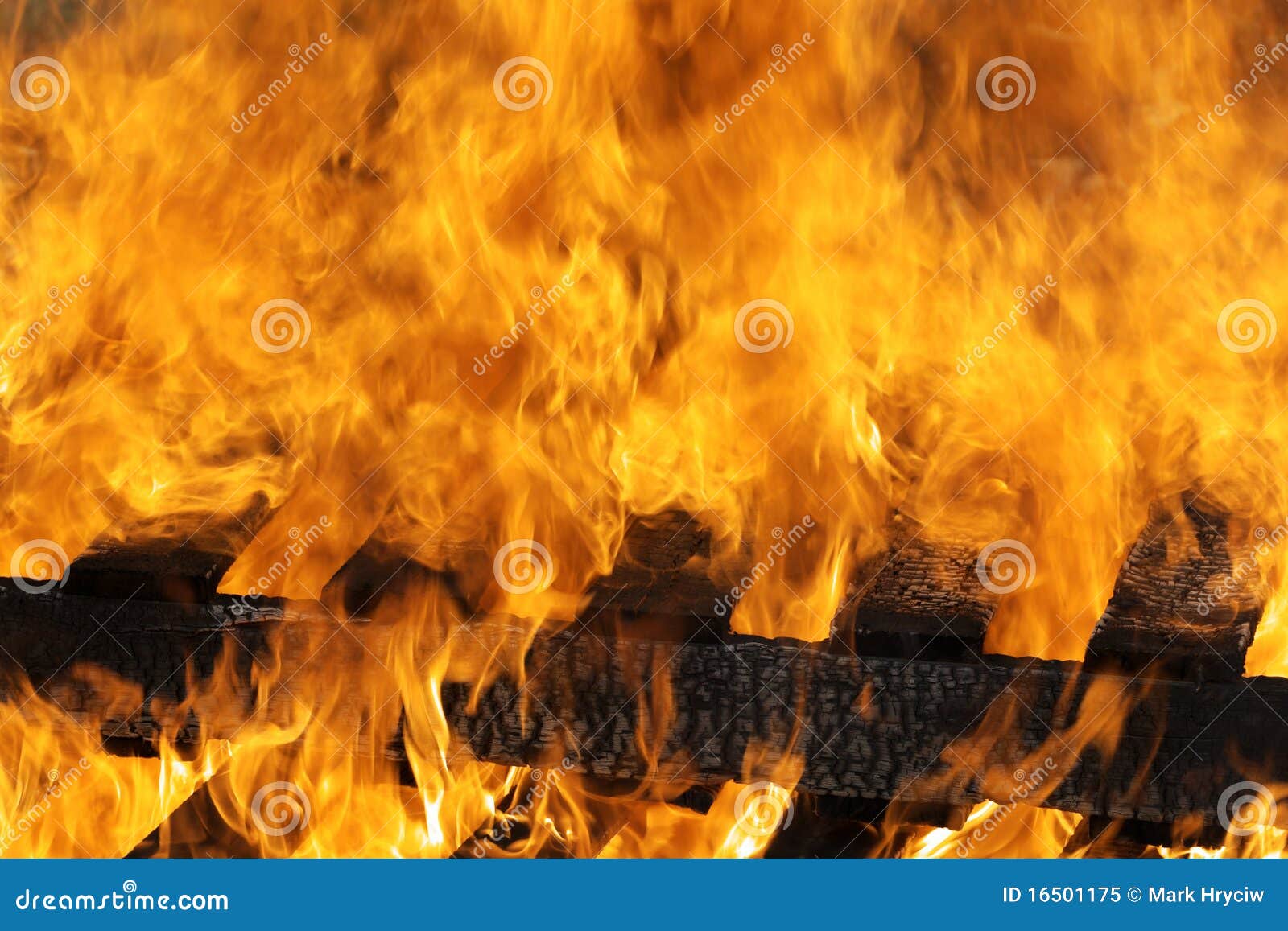 Het Branden Van De Vlammen Van De Brand Stock Afbeelding - Image of ...