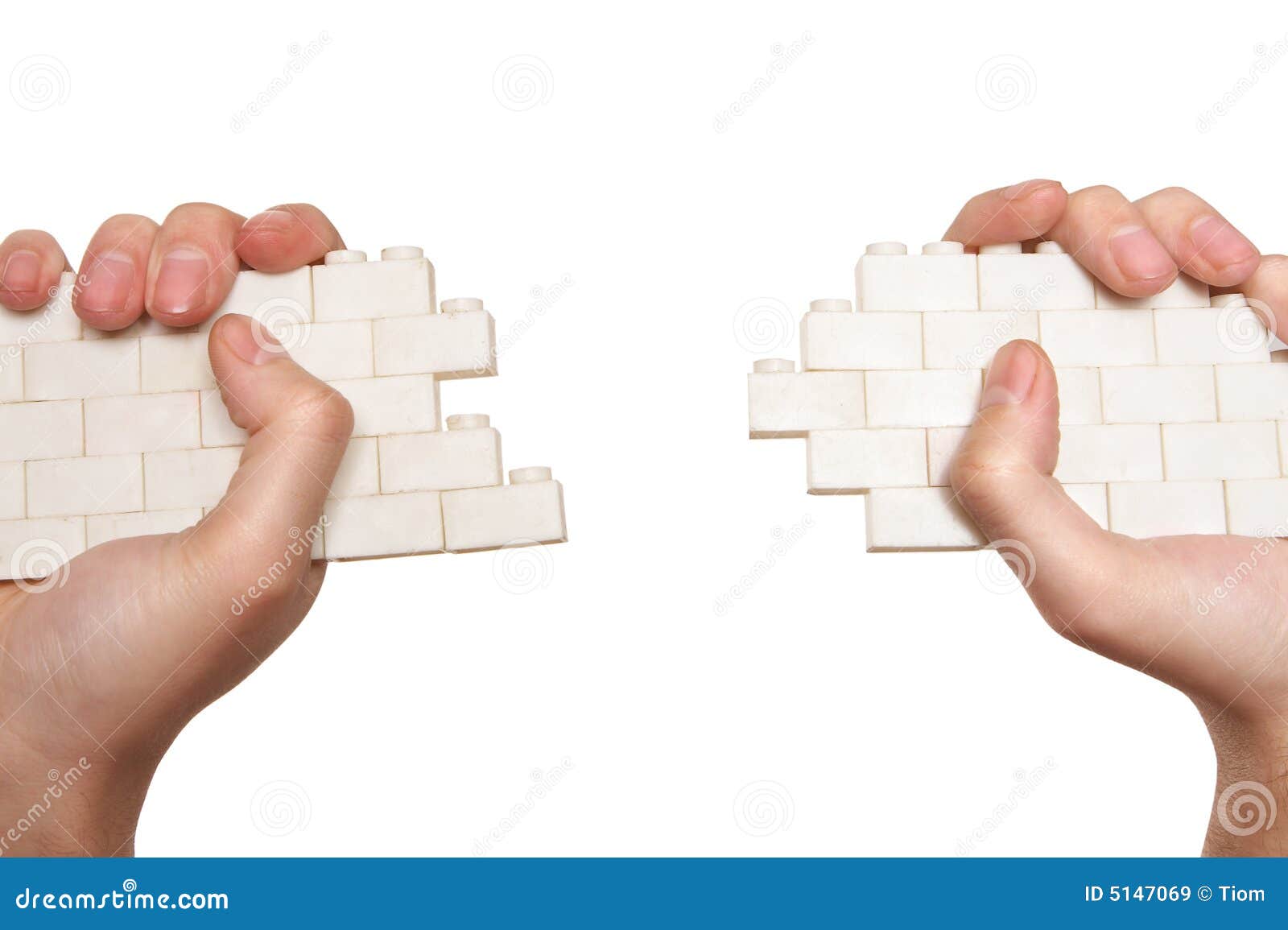 Het breken van de muur stock afbeelding. Image of gebarsten - 5147069