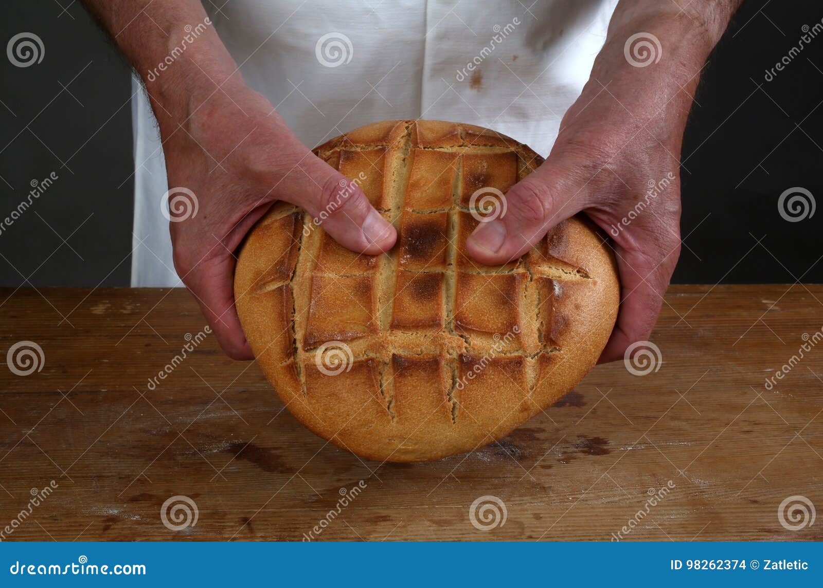 Het Breken Van Het Eucharistische Brood Stock Foto - Afbeelding ...