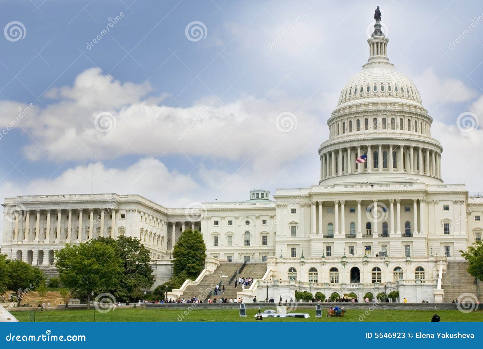 Het Capitool Van De V.S., Washington DC Stock Afbeelding - Afbeelding ...